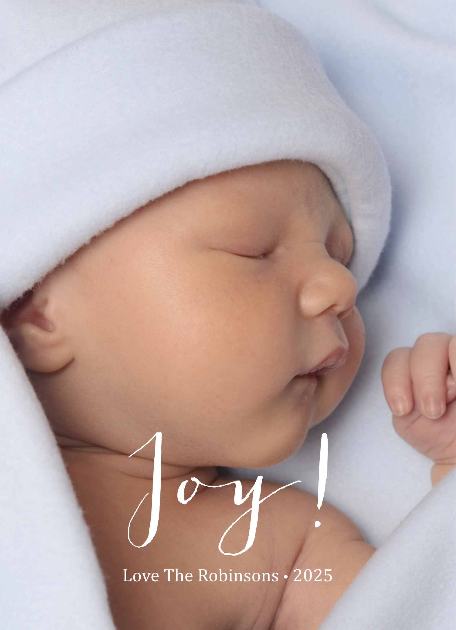 Simple Joy! Christmas Photo Card | Postable | Postable