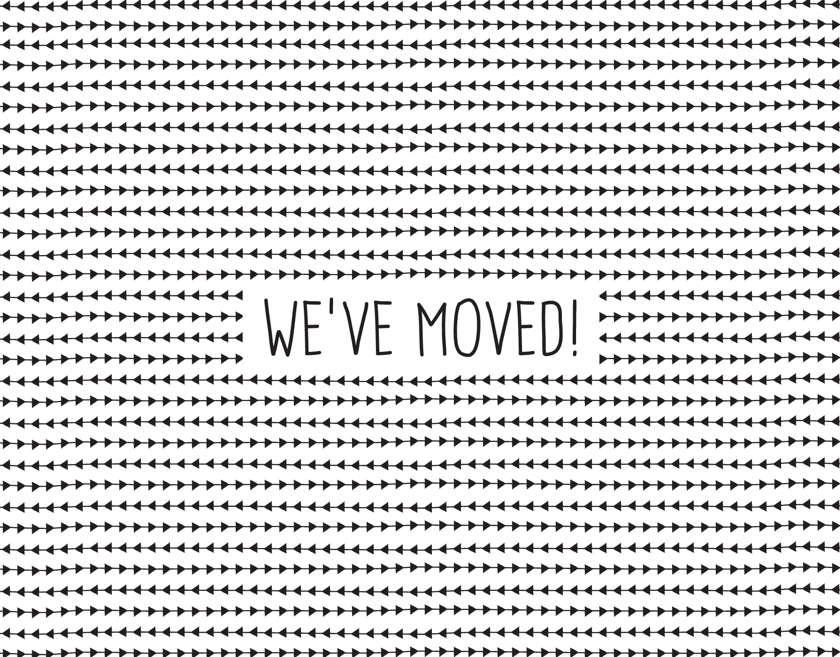 We've Moved! by Goodputty Design | Postable