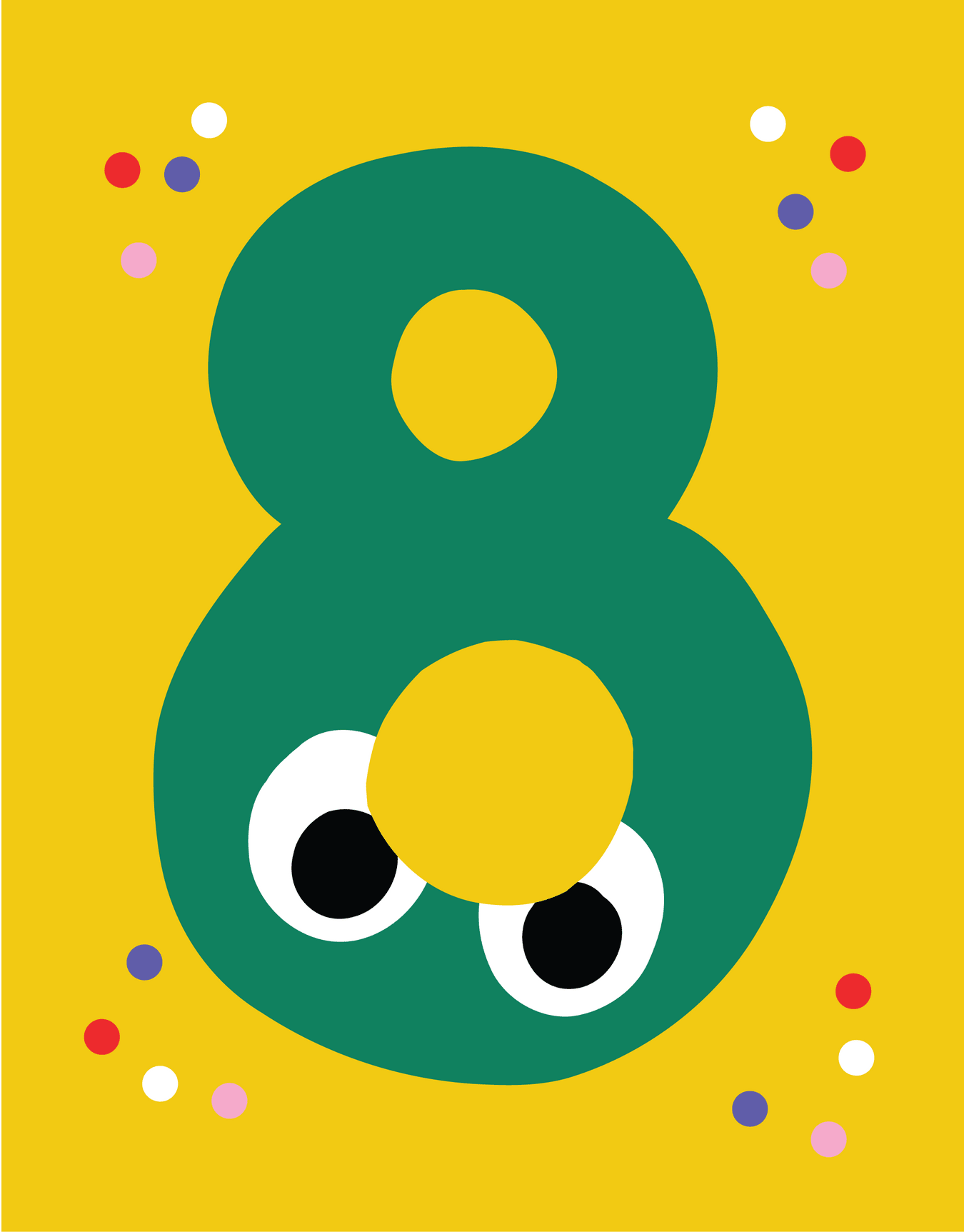 Birthday Eight by Goodputty Design | Postable