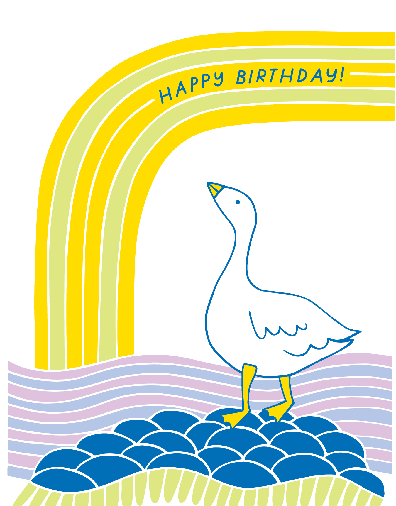 Birthday Goose by The Good Twin | Postable