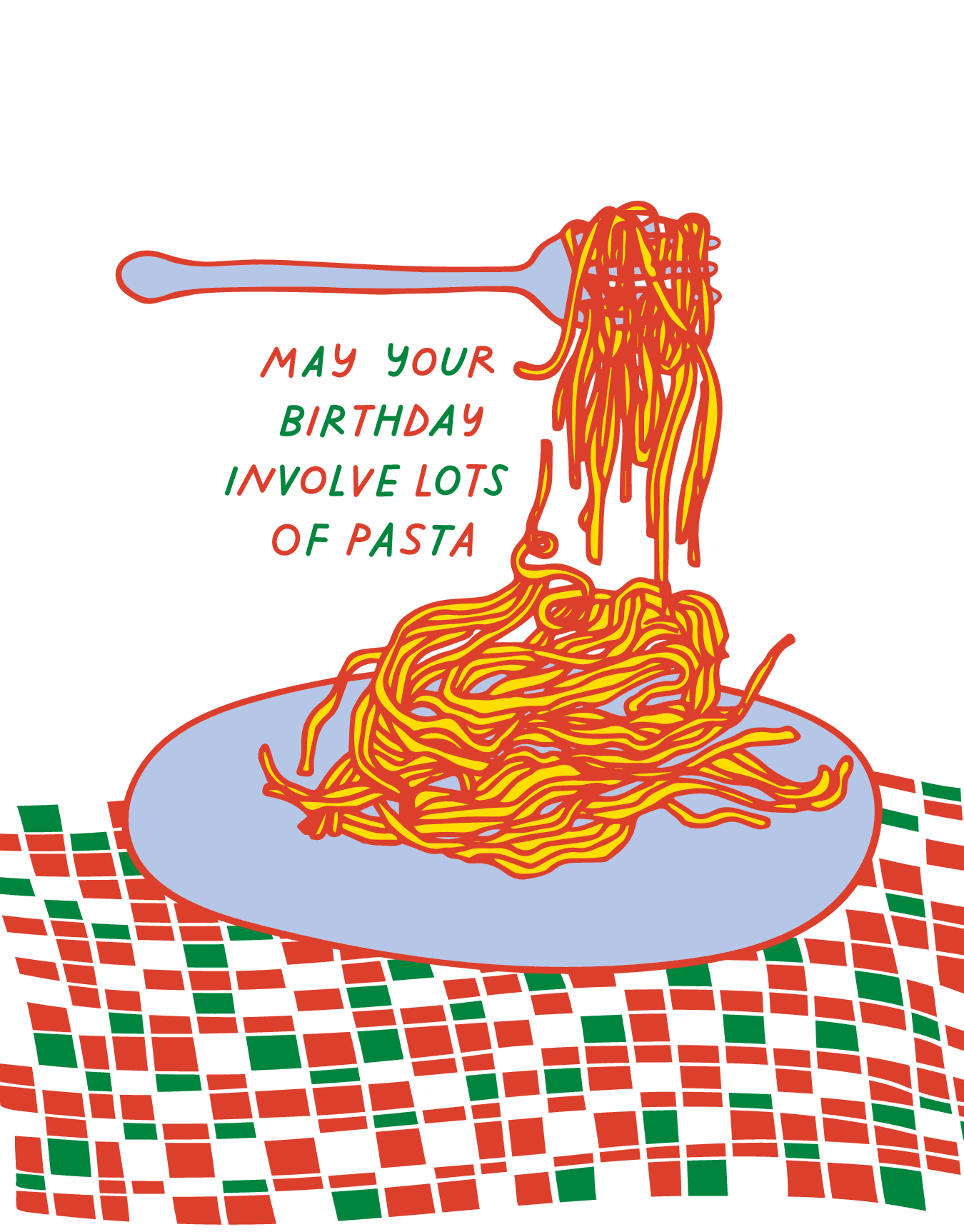 Pasta Birthday by The Good Twin | Postable