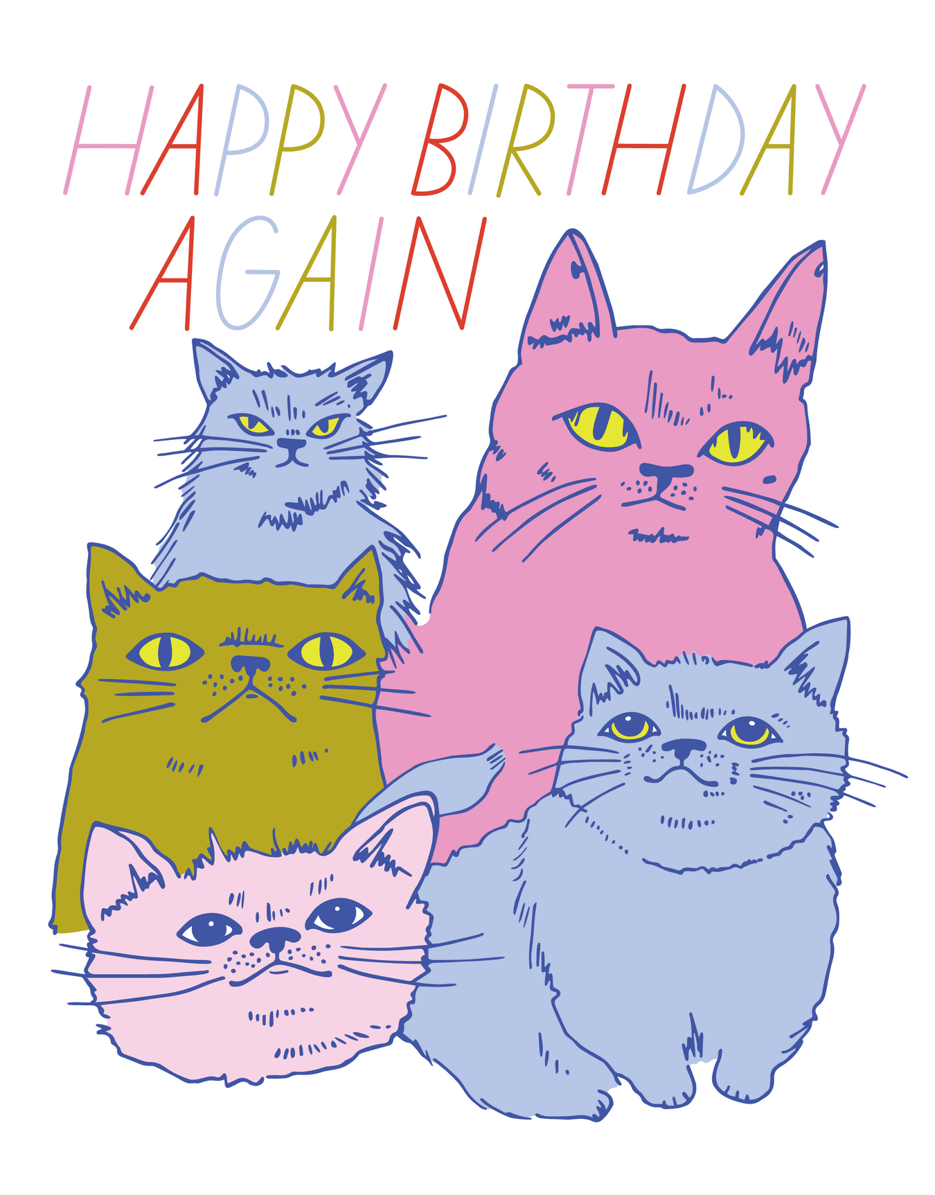 Happy Birthday Again by The Good Twin | Postable