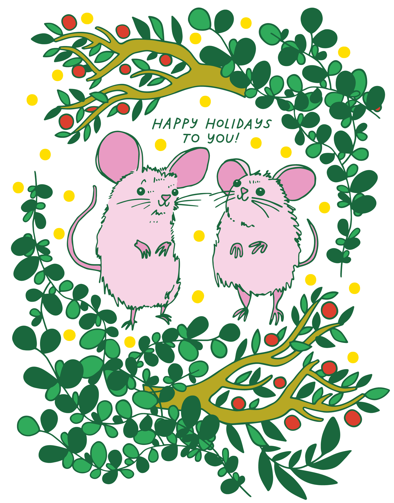 Christmas Mice by The Good Twin | Postable