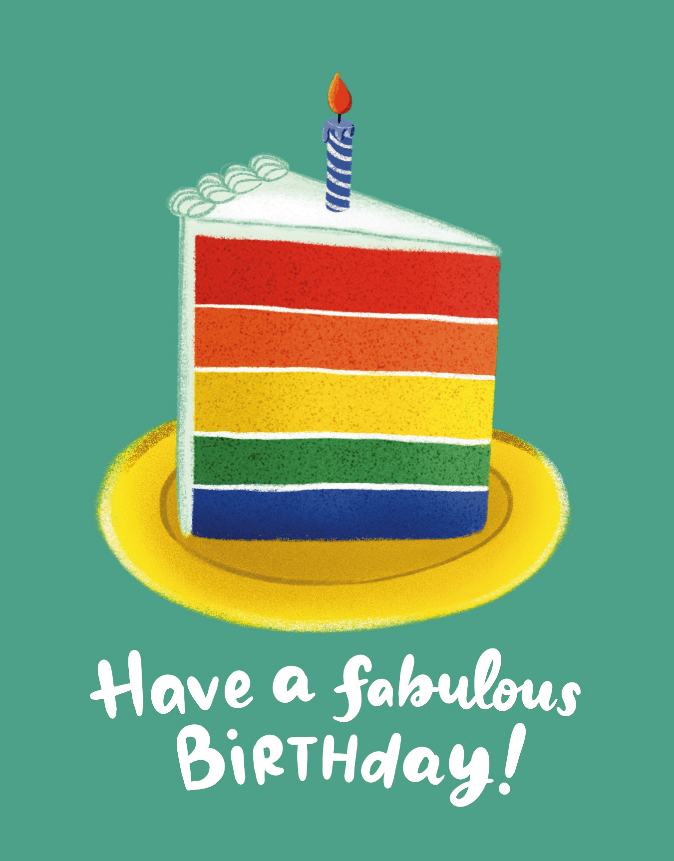 Fabulous Birthday by Grey Street Paper | Postable