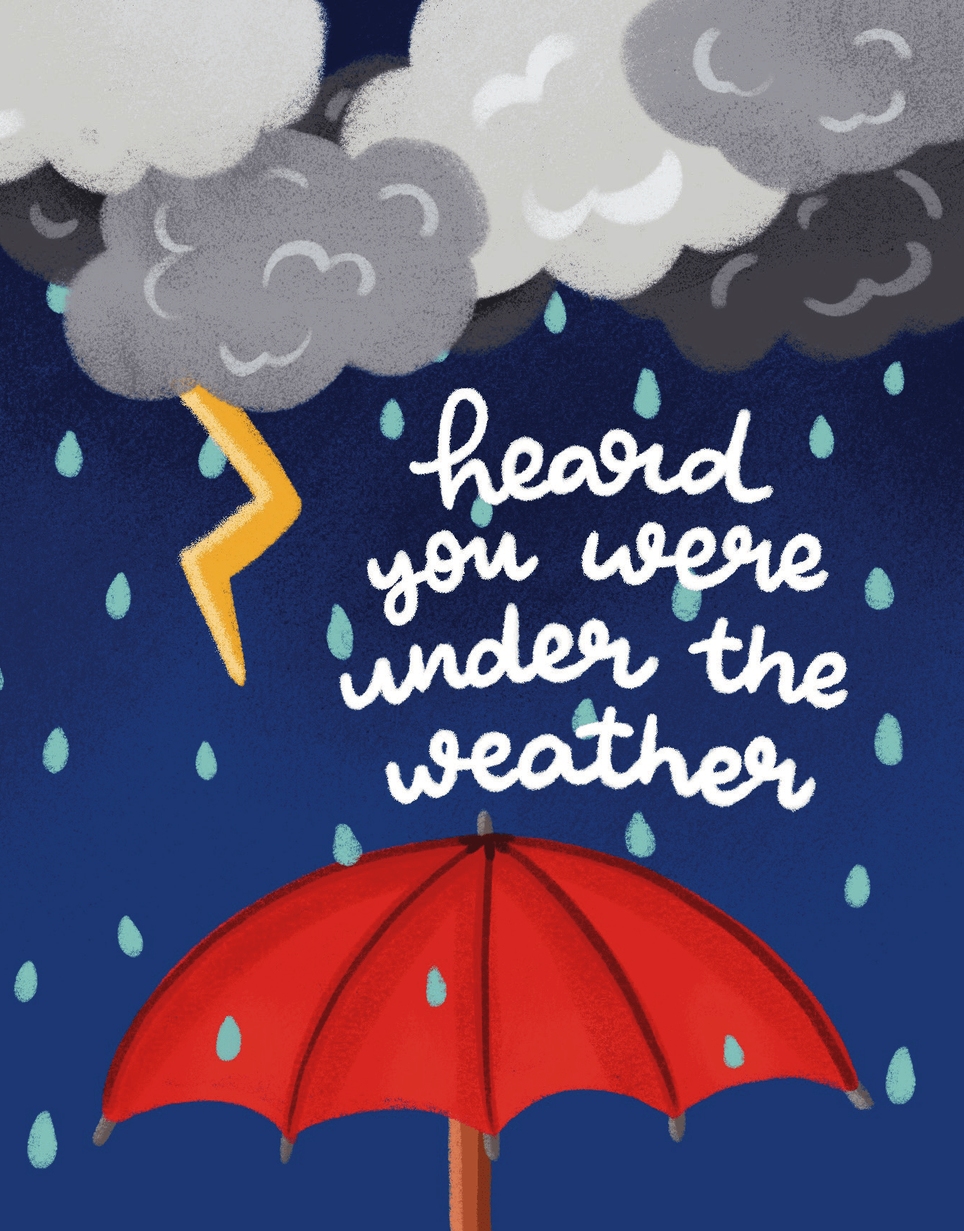 Under The Weather by Grey Street Paper | Postable