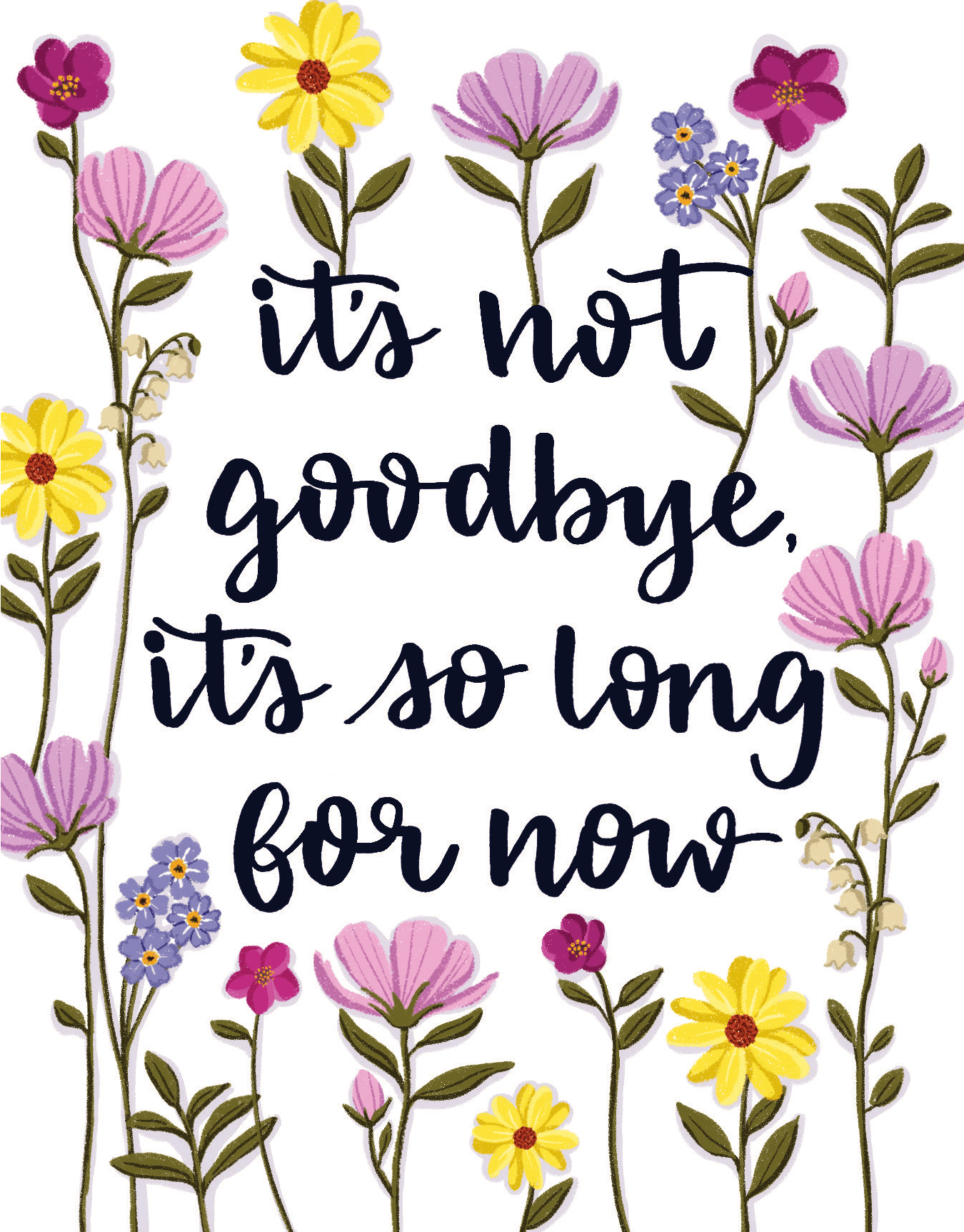 So Long For Now by Grey Street Paper | Postable