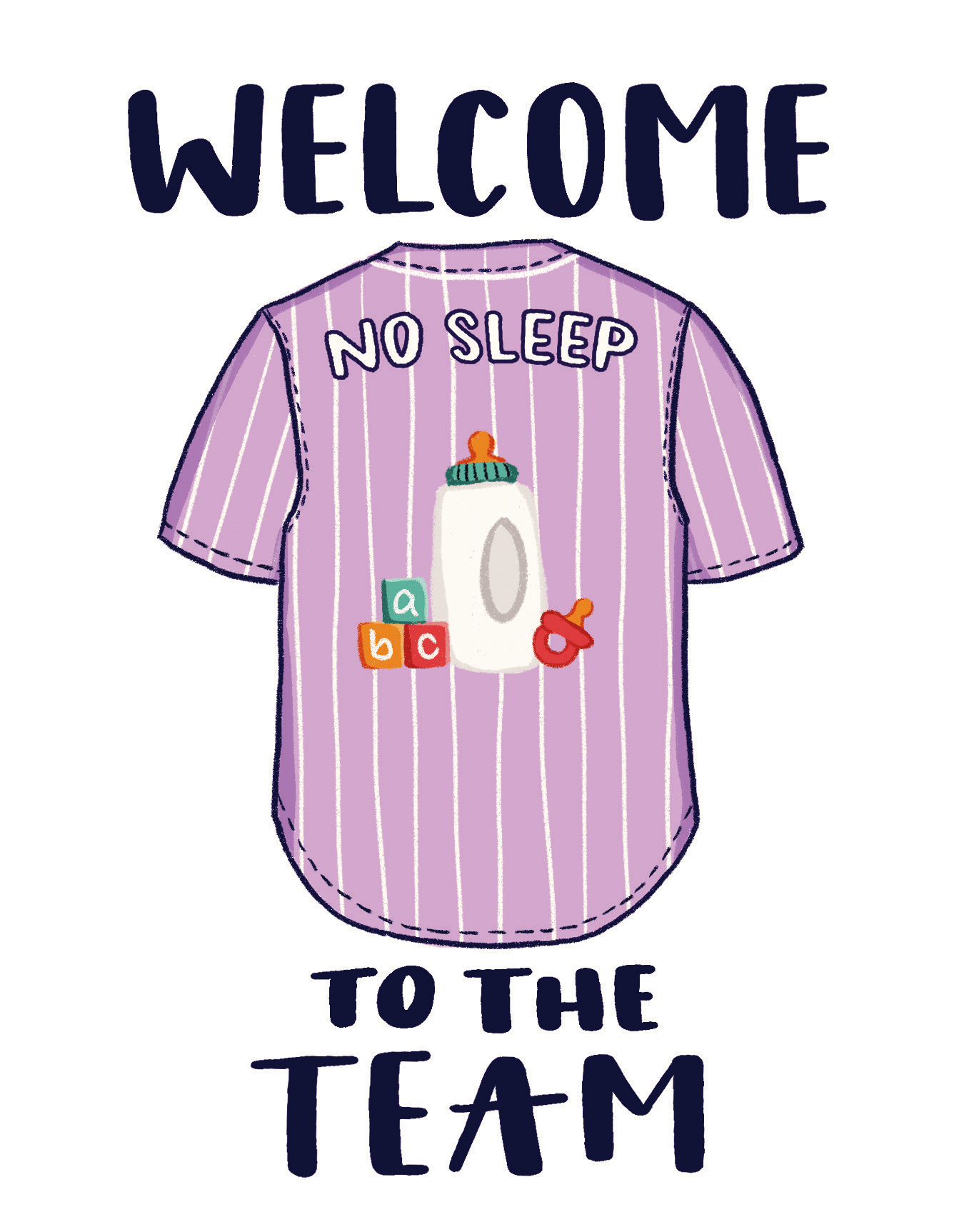 Team No Sleep by Grey Street Paper | Postable