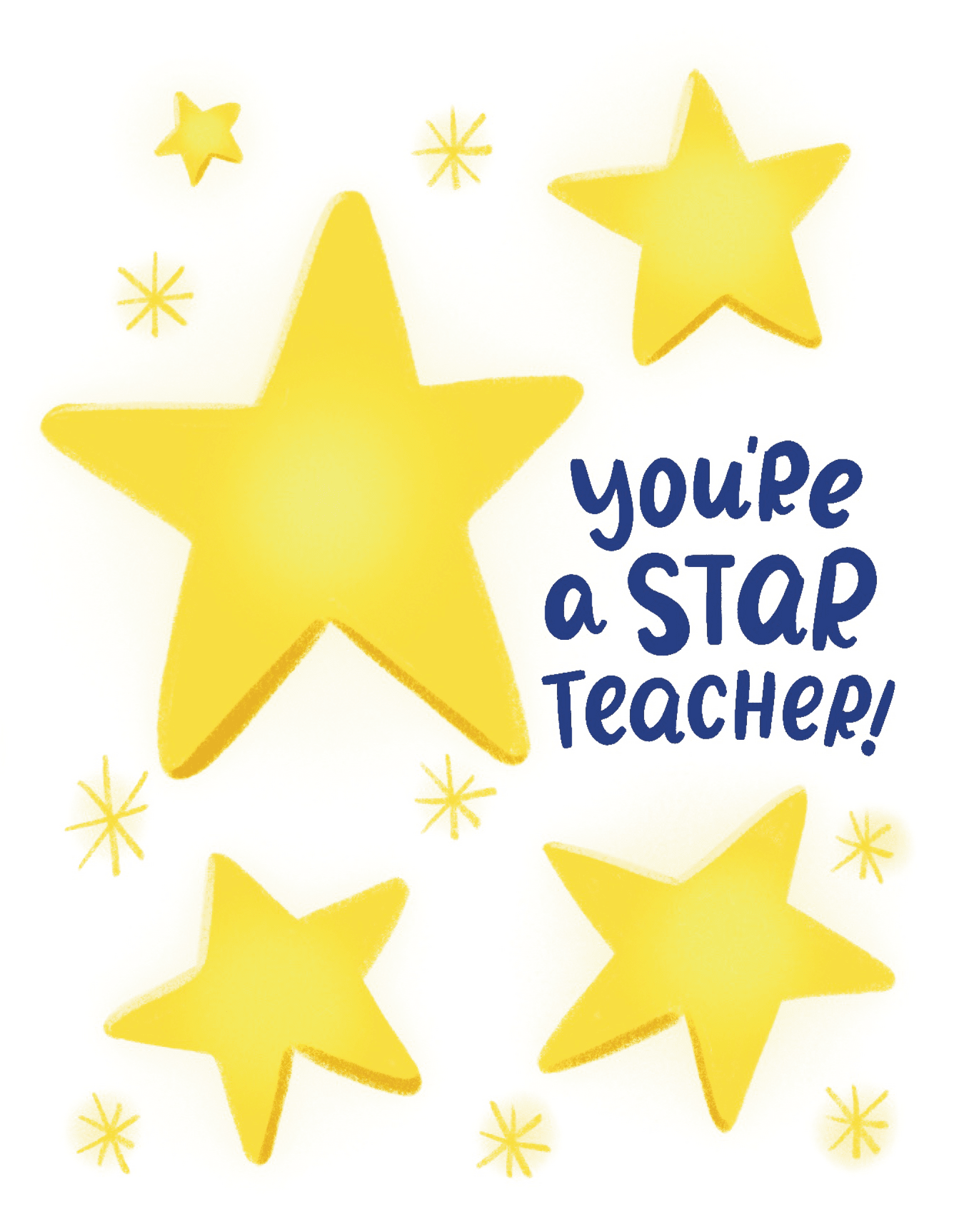 Teacher Star by Grey Street Paper | Postable