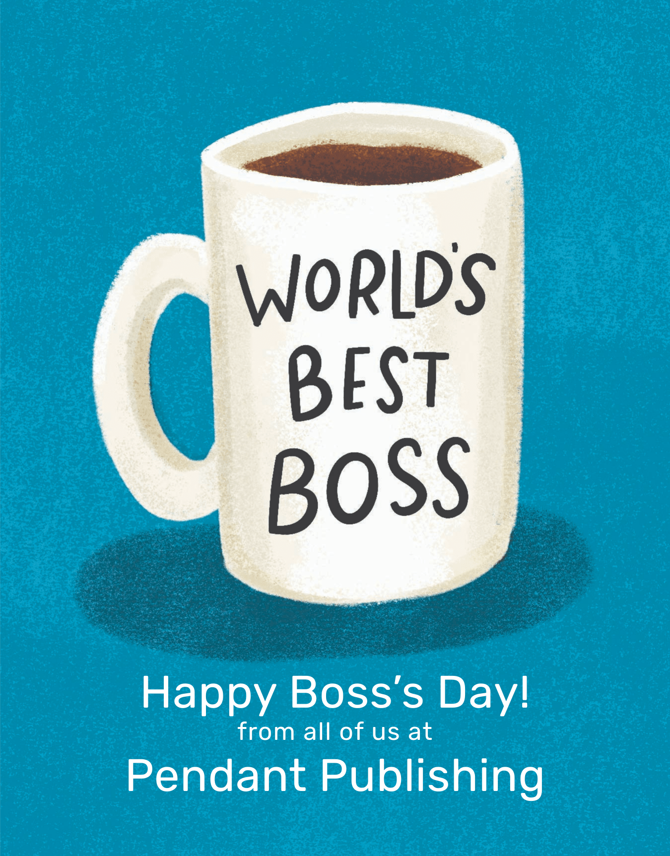 Worlds Best Boss Cup by Grey Street Paper | Postable