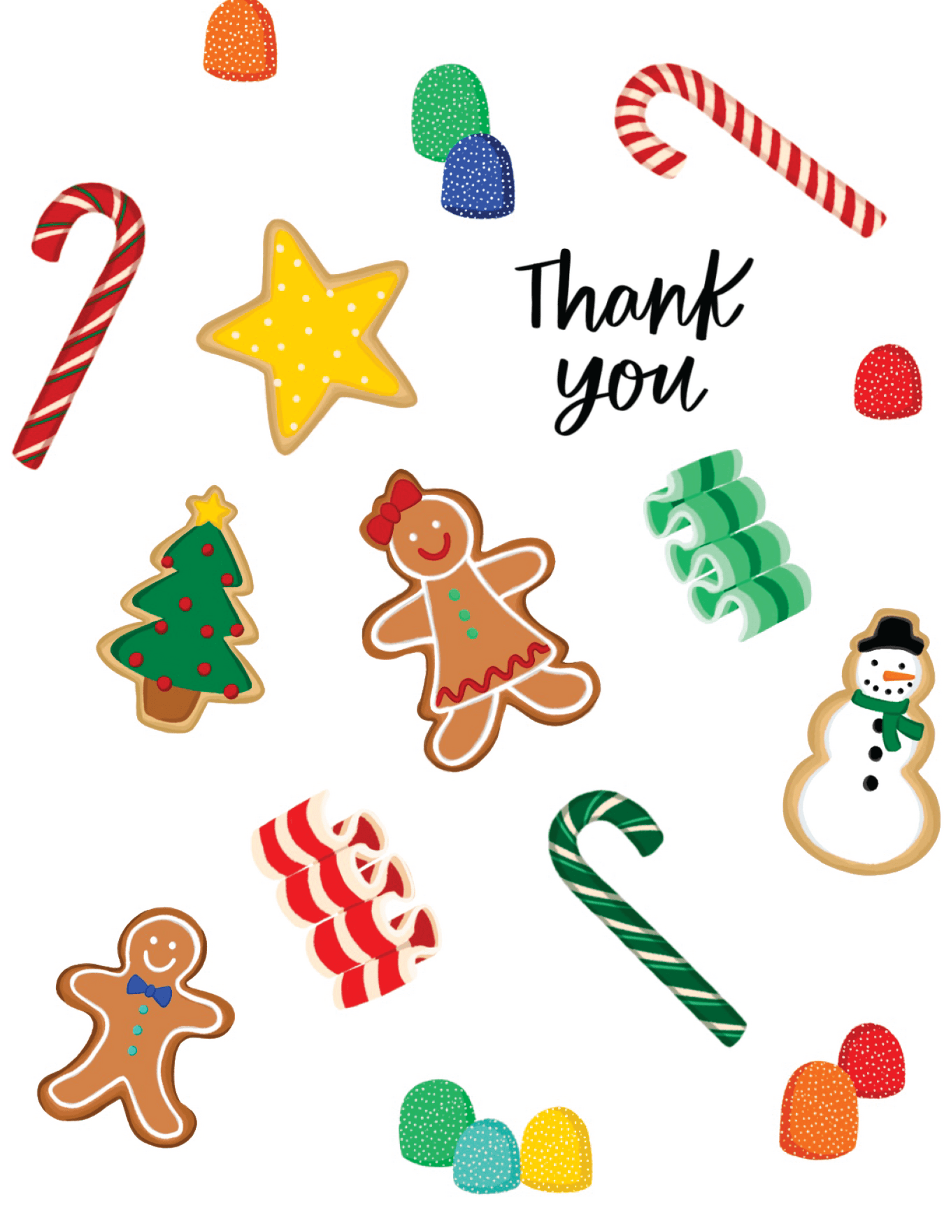 Sweets Thank You by Grey Street Paper | Postable