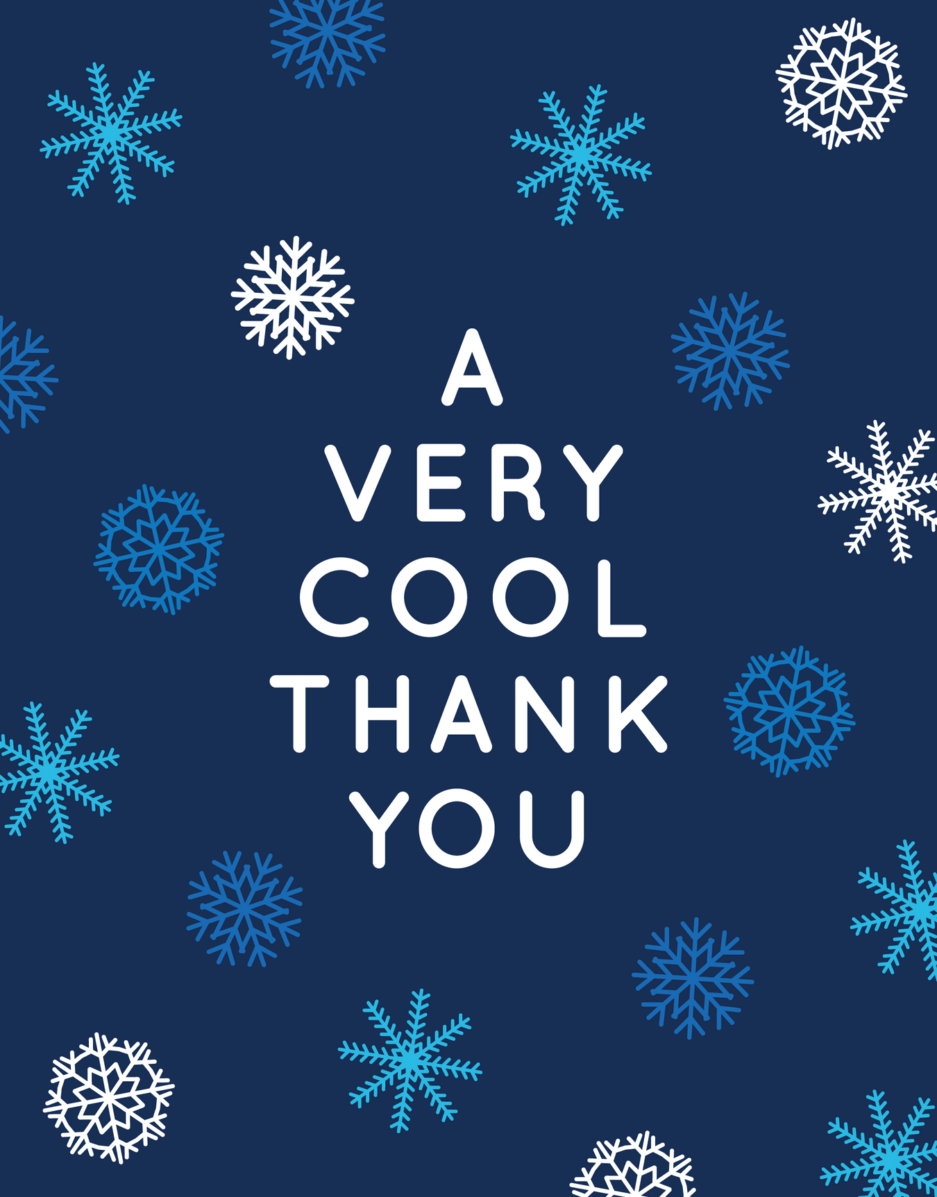 Cool Thank You by Grey Street Paper | Postable
