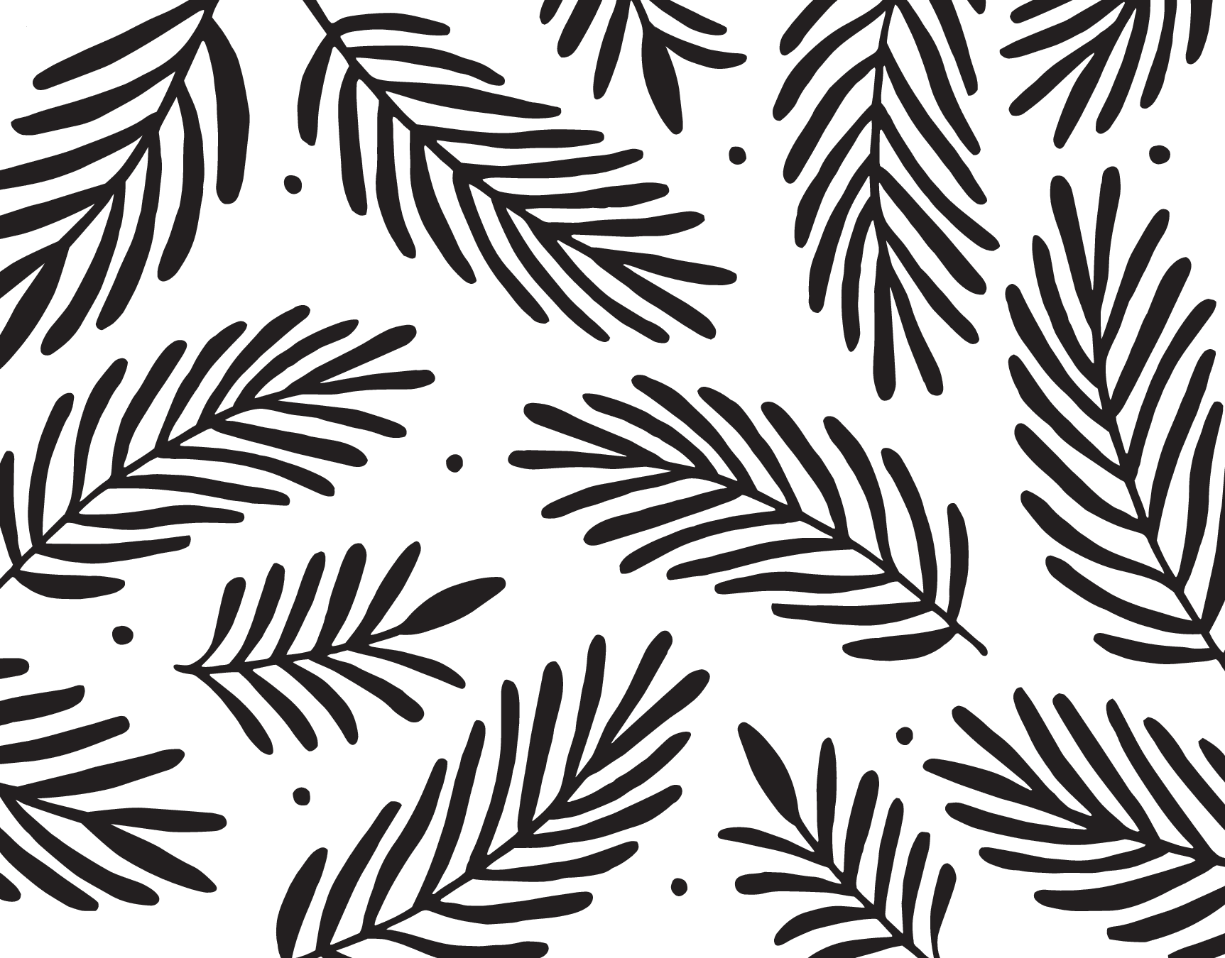 Fern Pattern by Hello Paper Co. | Postable