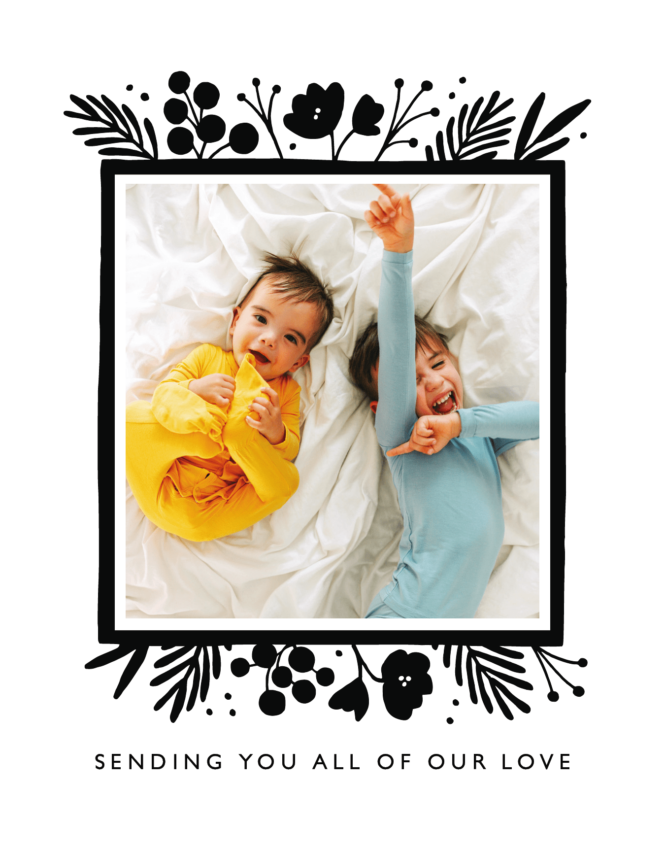 Floral Sending Love by Hello Paper Co. | Postable