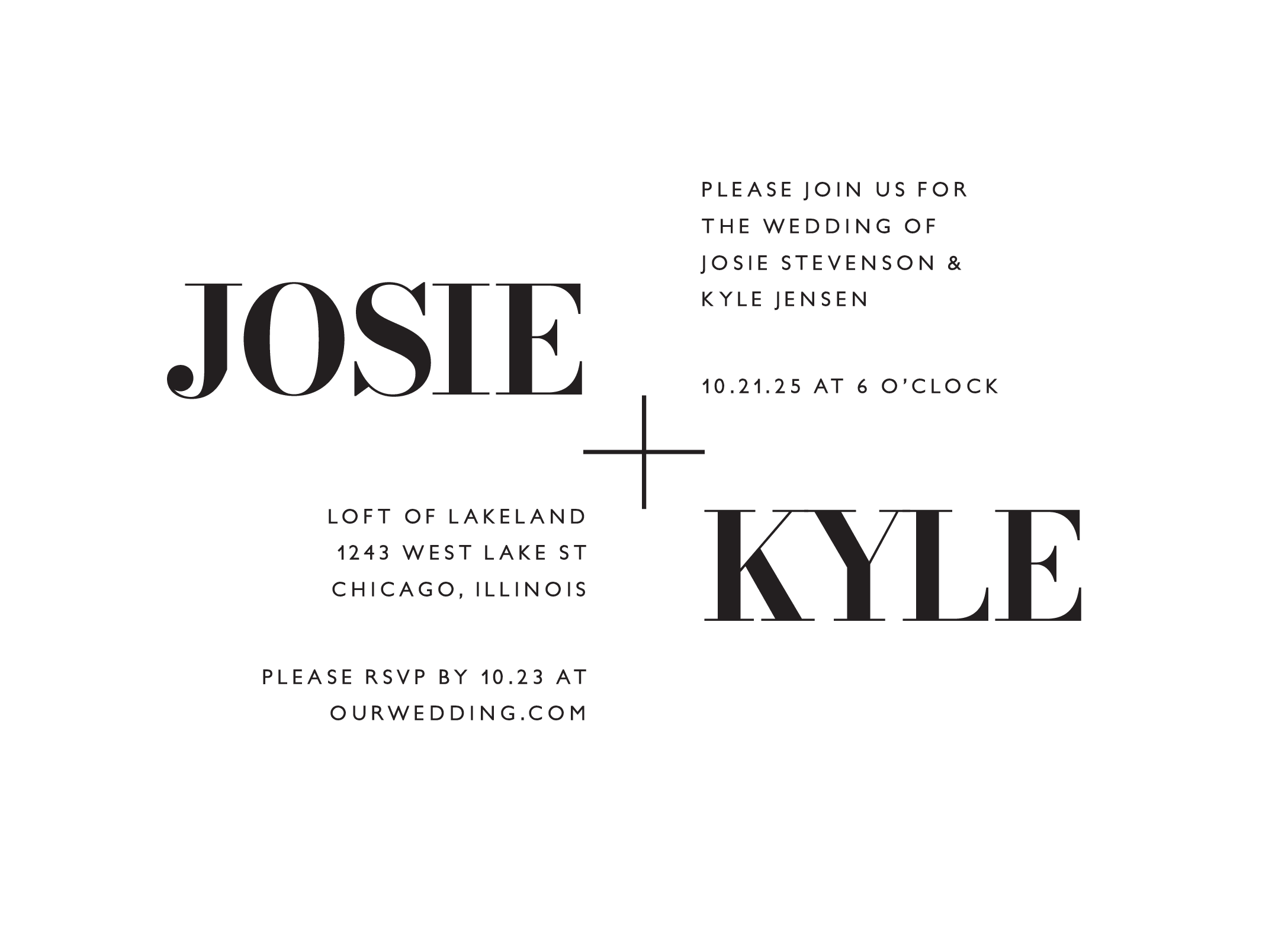 Grid Invite by Hello Paper Co. | Postable