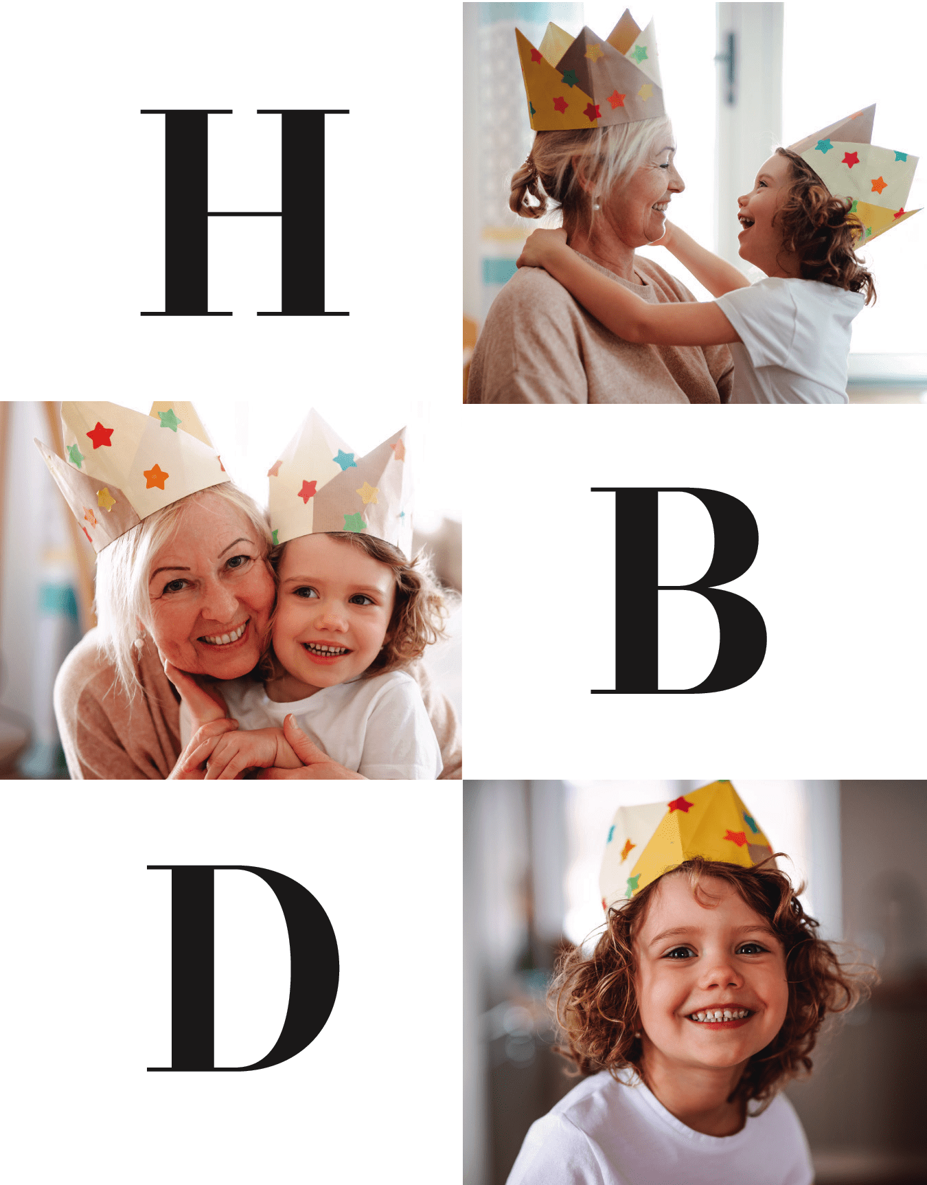 HBD Photo Stack by Hello Paper Co. | Postable