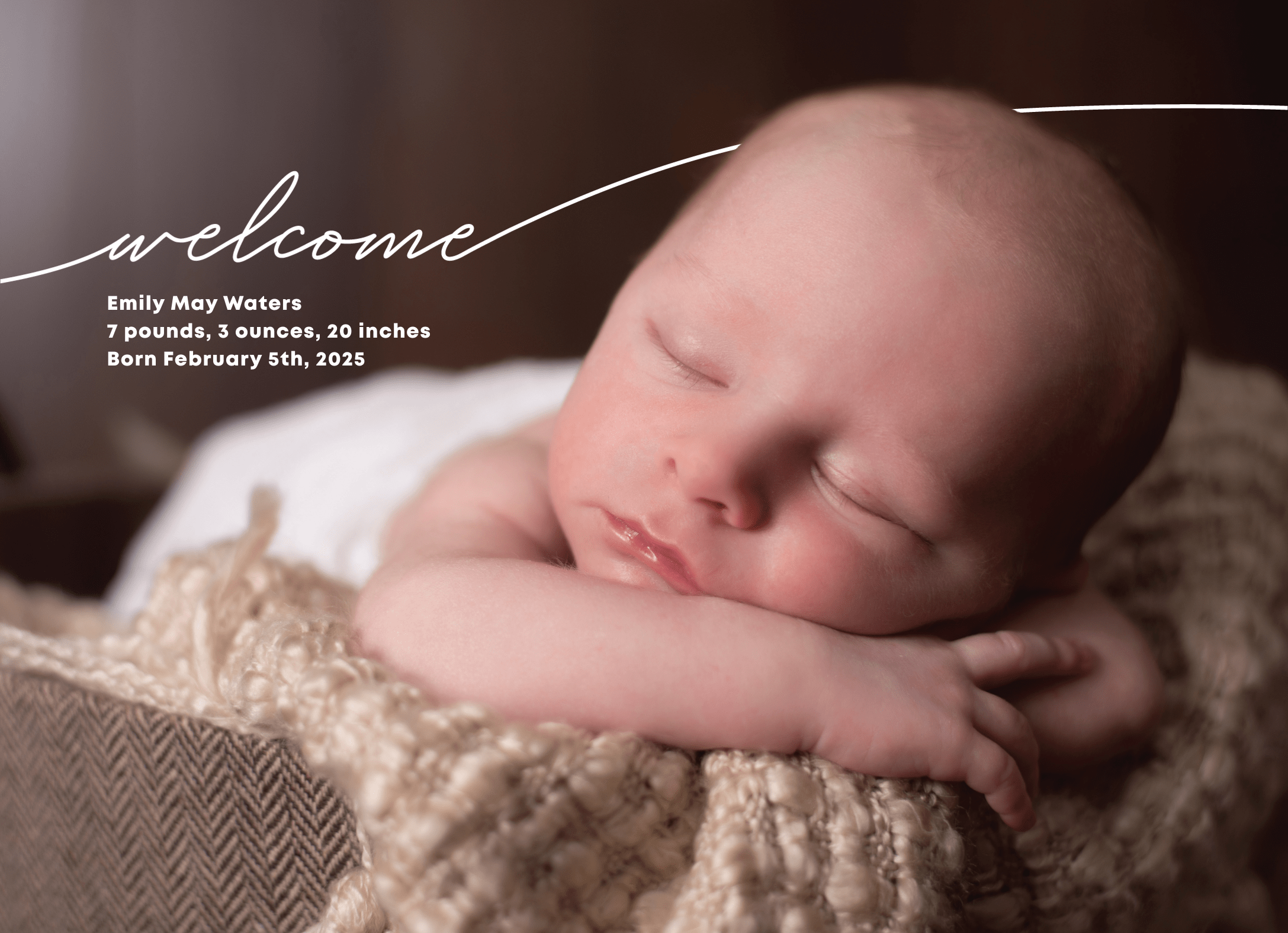The Sweetest Welcome by Hello Paper Co. | Postable