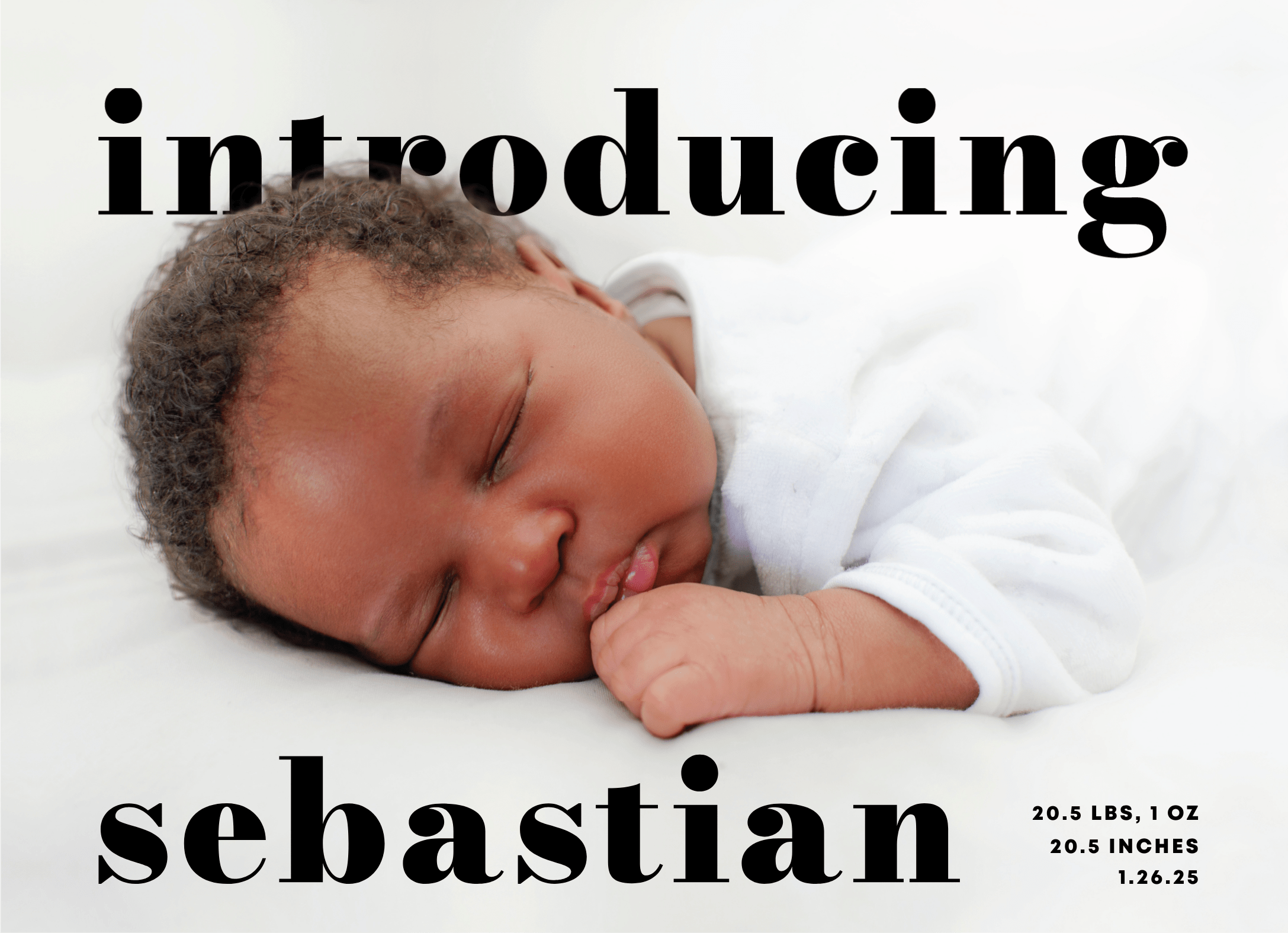 Our Newest Addition by Hello Paper Co. | Postable