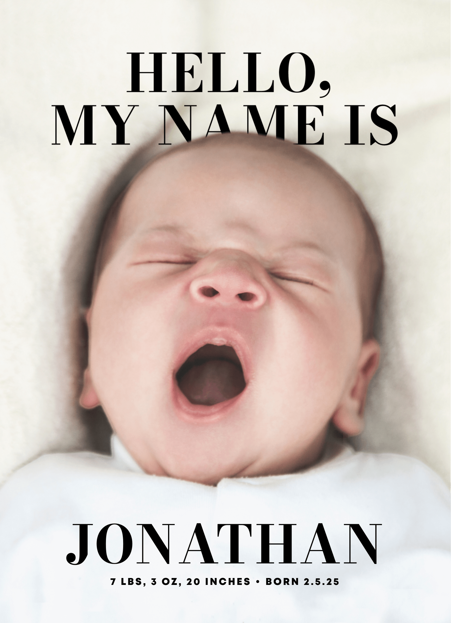 Hello My Name Is by Hello Paper Co. | Postable