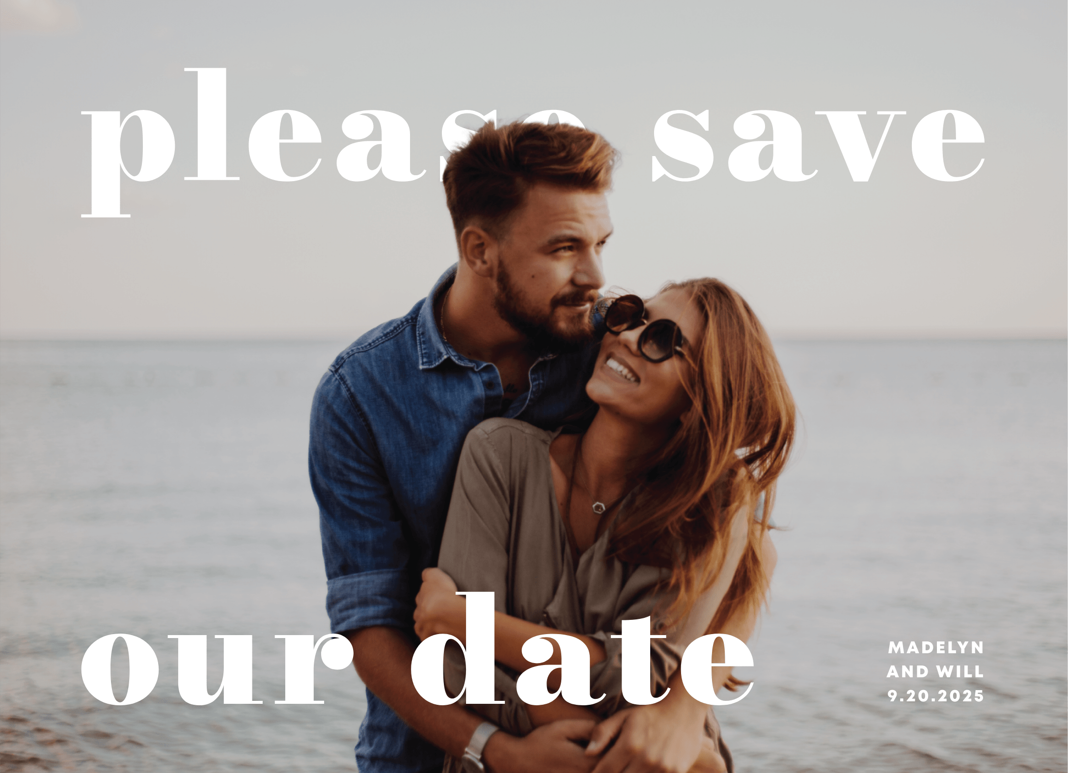Please Save Our Date by Hello Paper Co. | Postable