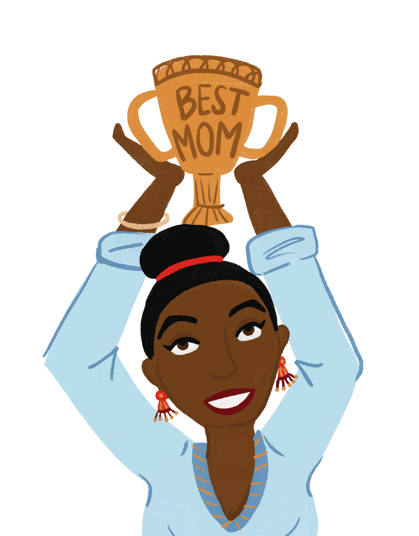 Best Mom Award Folded Card | Mother's Day Cards | Postable