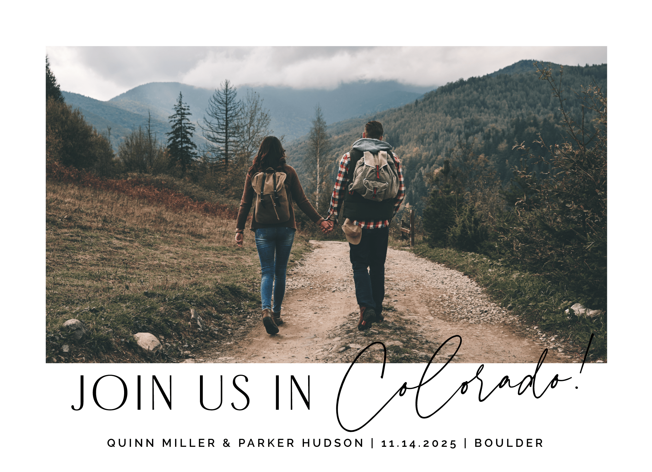 Join Us Horizontal by Jackie Crawford | Postable