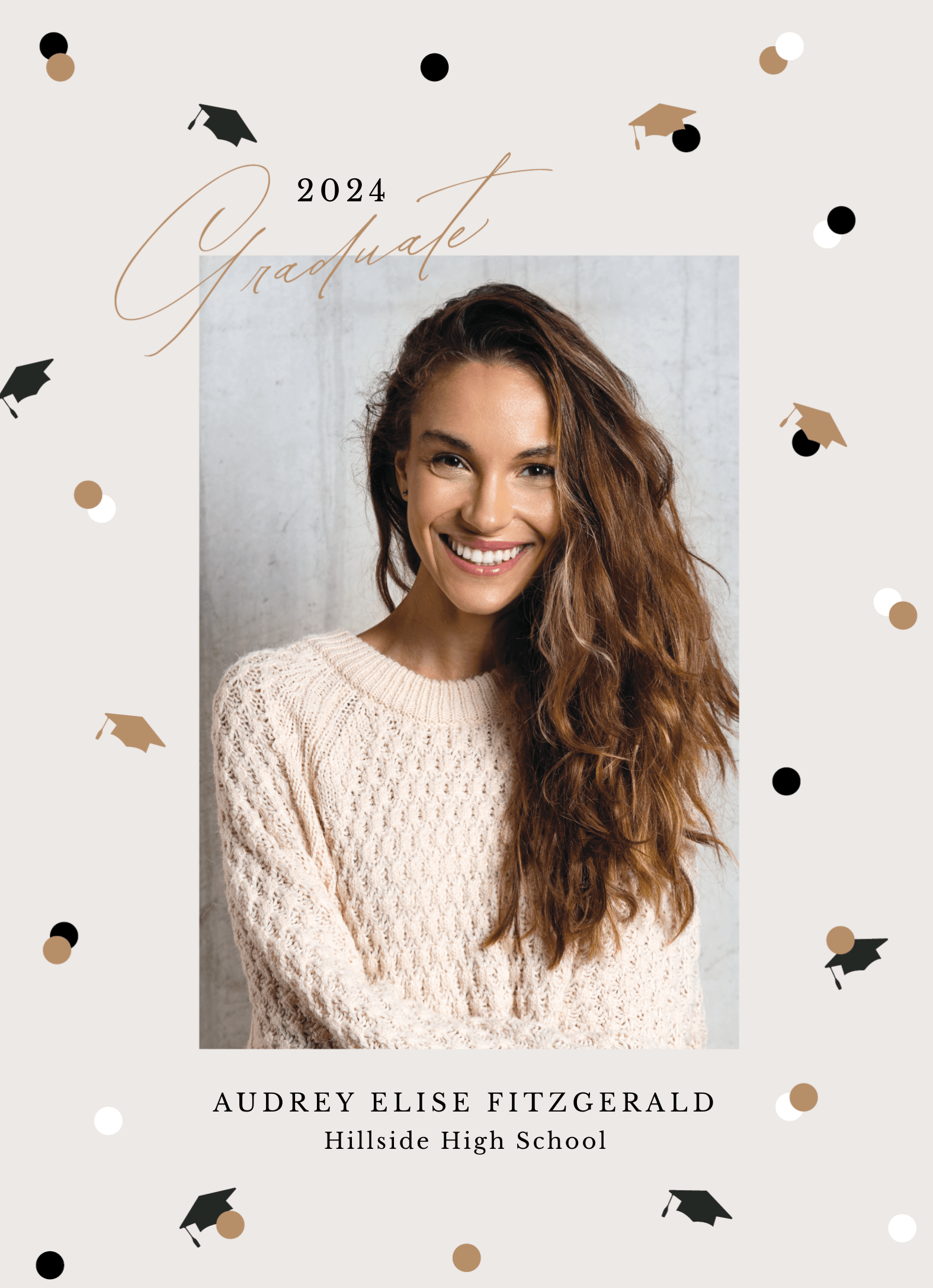 Graduation Confetti by Jackie Crawford | Postable