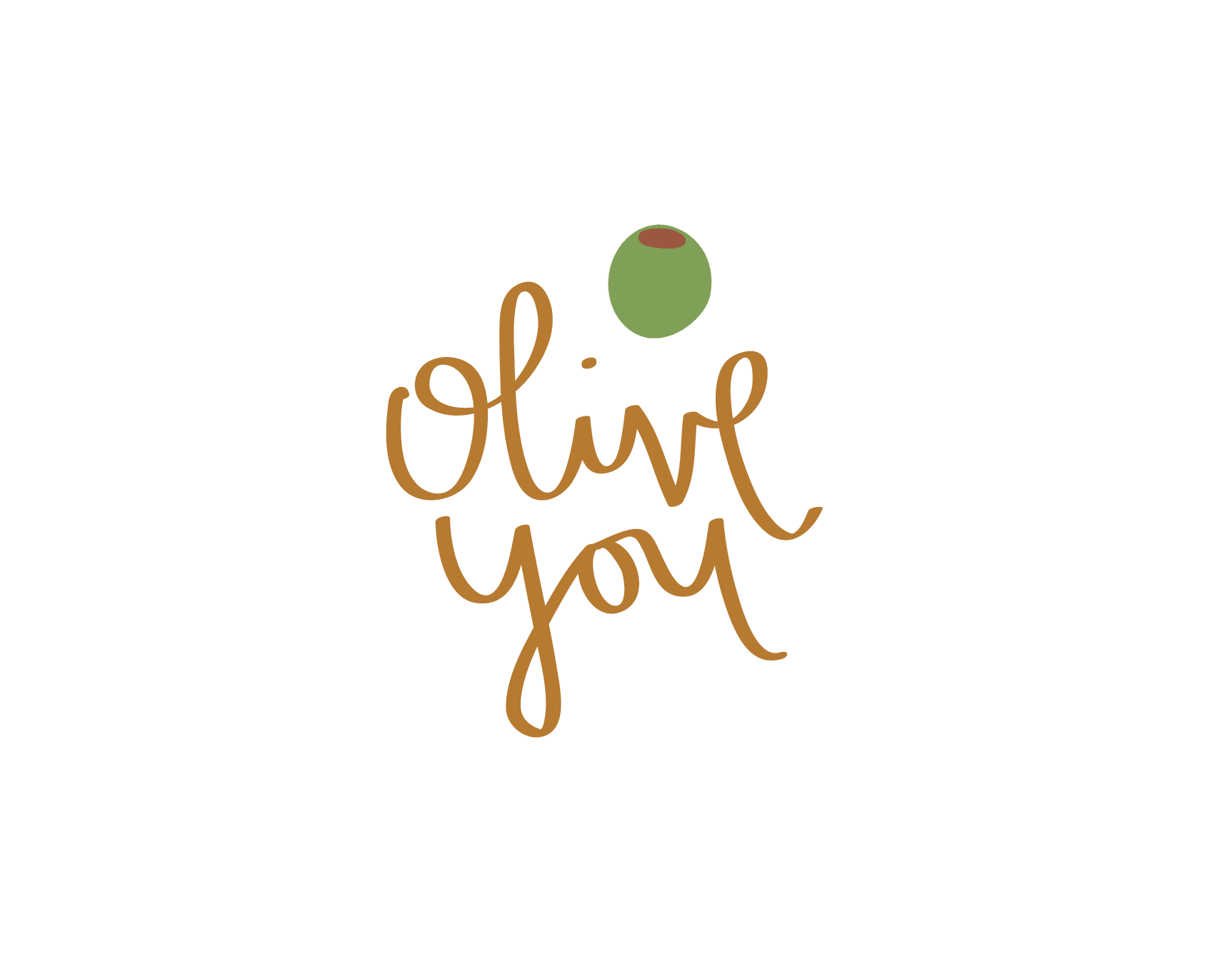 Olive You by A Jar of Pickles | Postable