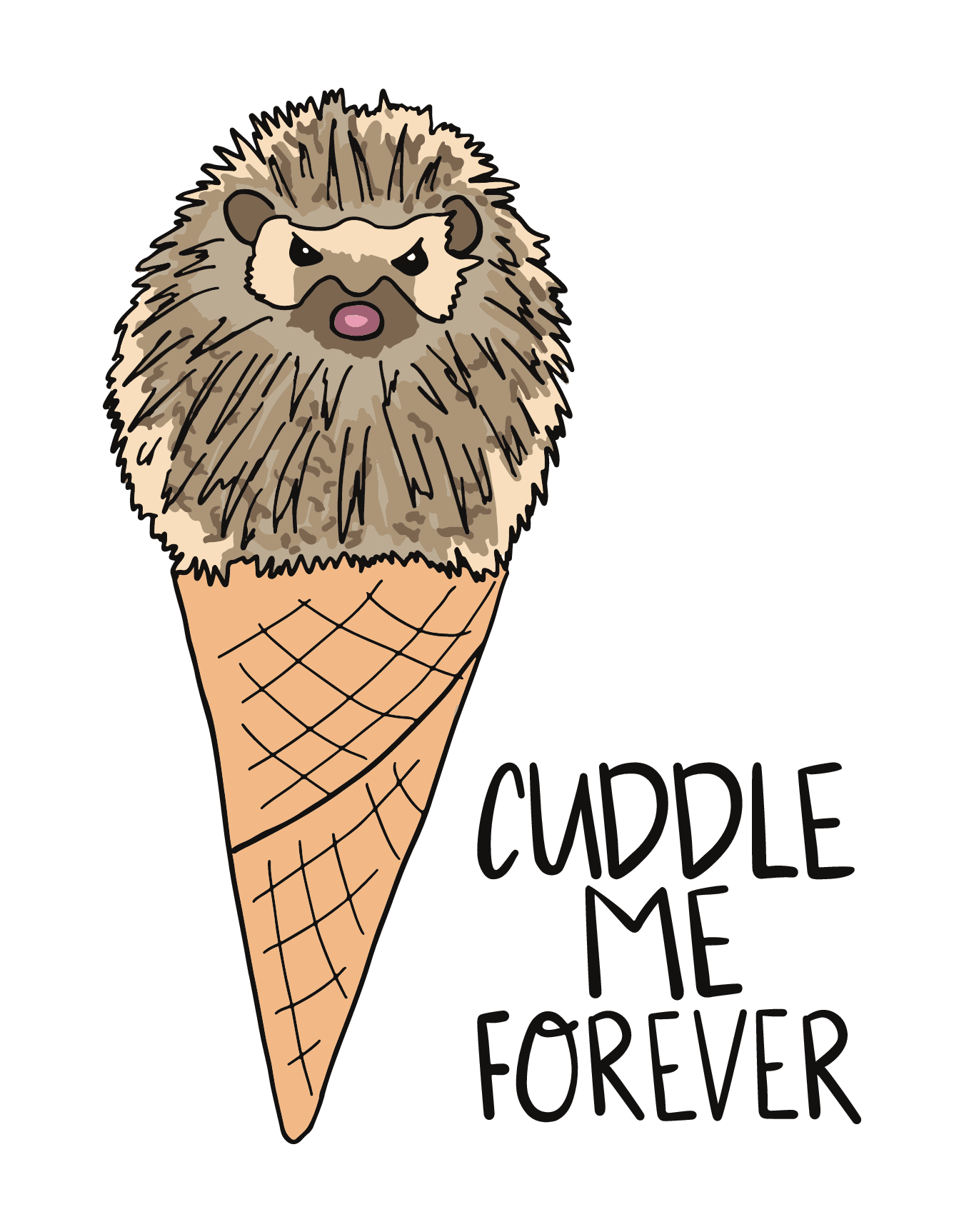 Cuddle Me by Knotty Cards | Postable