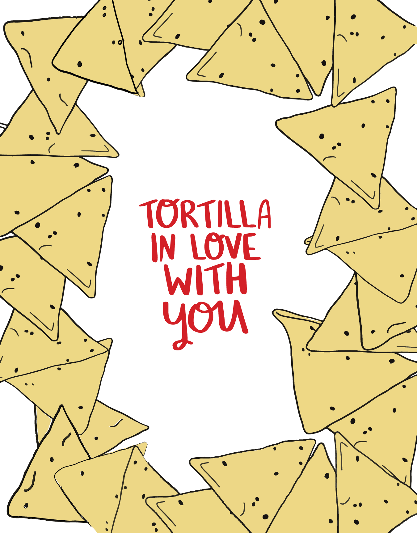 Tortilla by Knotty Cards | Postable