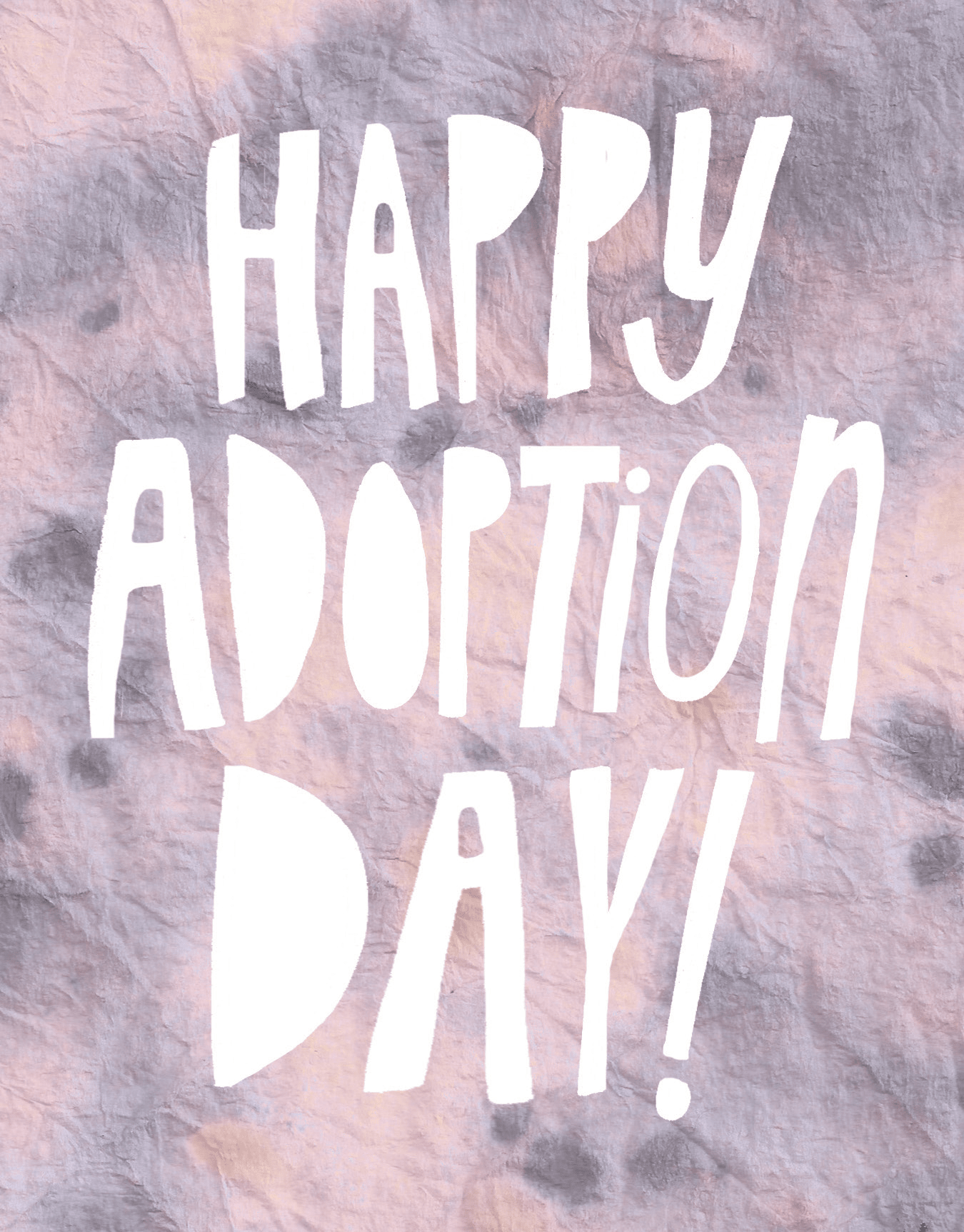 Happy Adoption Day by LIVE LOVE | Postable