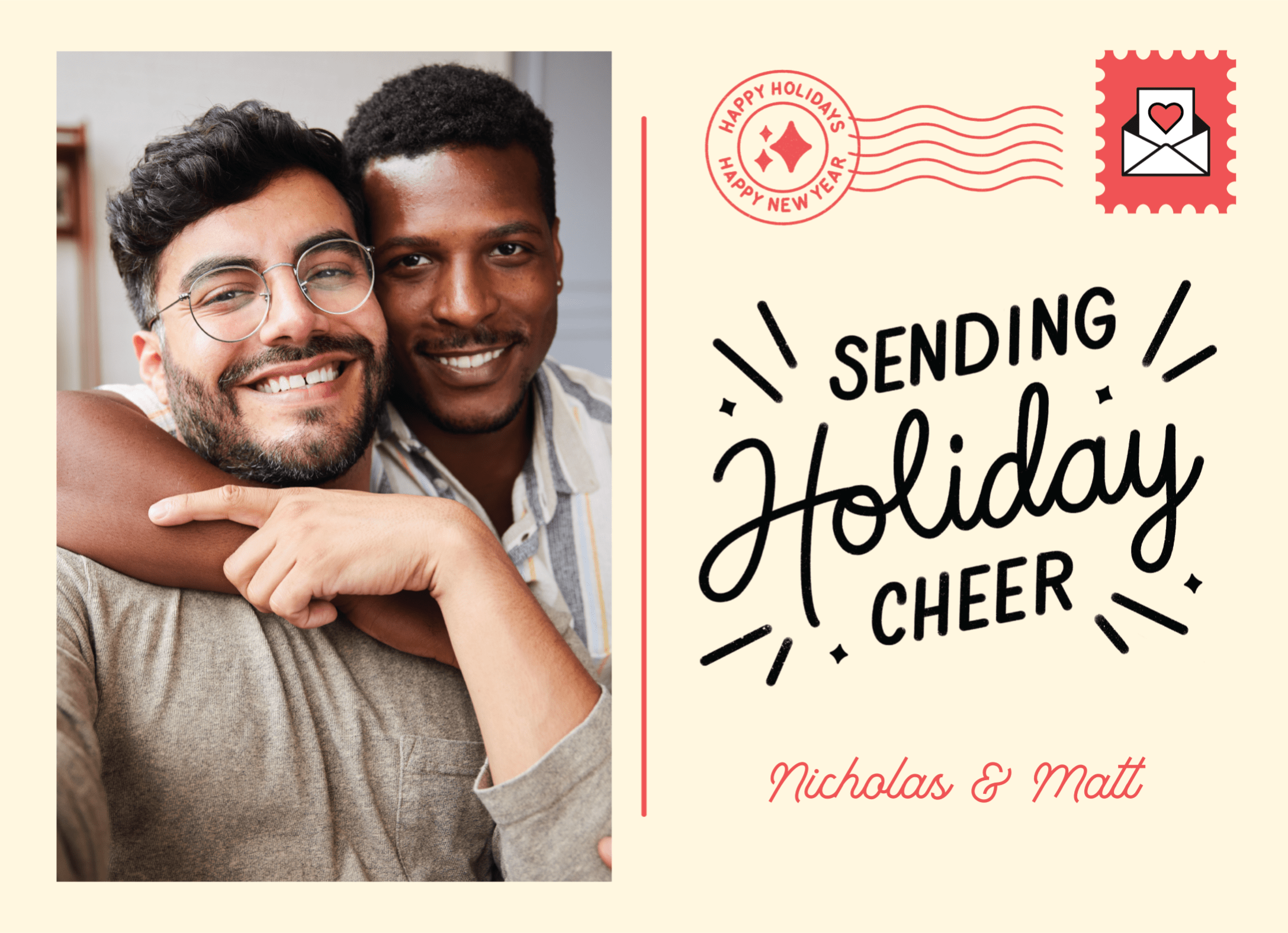 Sending Holiday Cheer by Maegan Makes | Postable