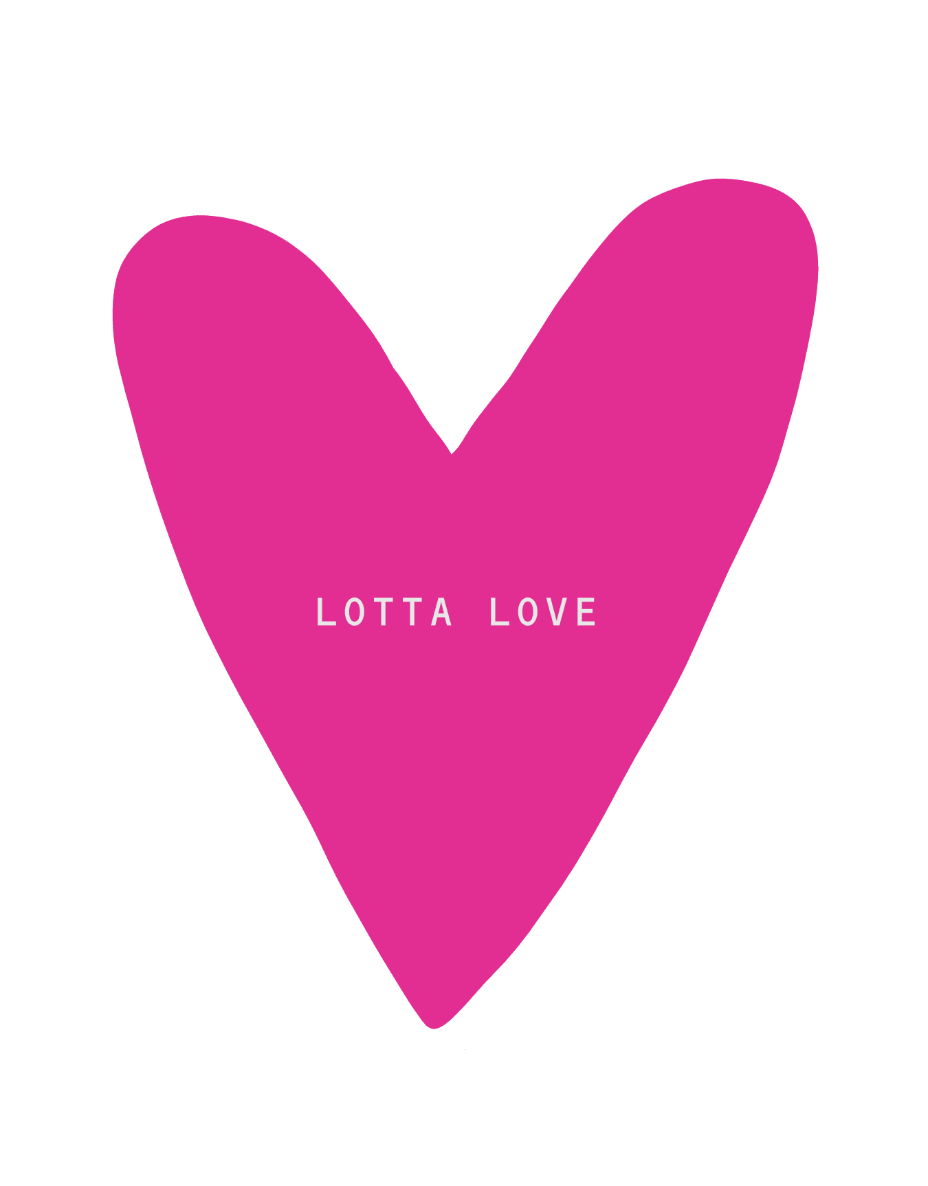 Lotta Love by Meshwork Press | Postable