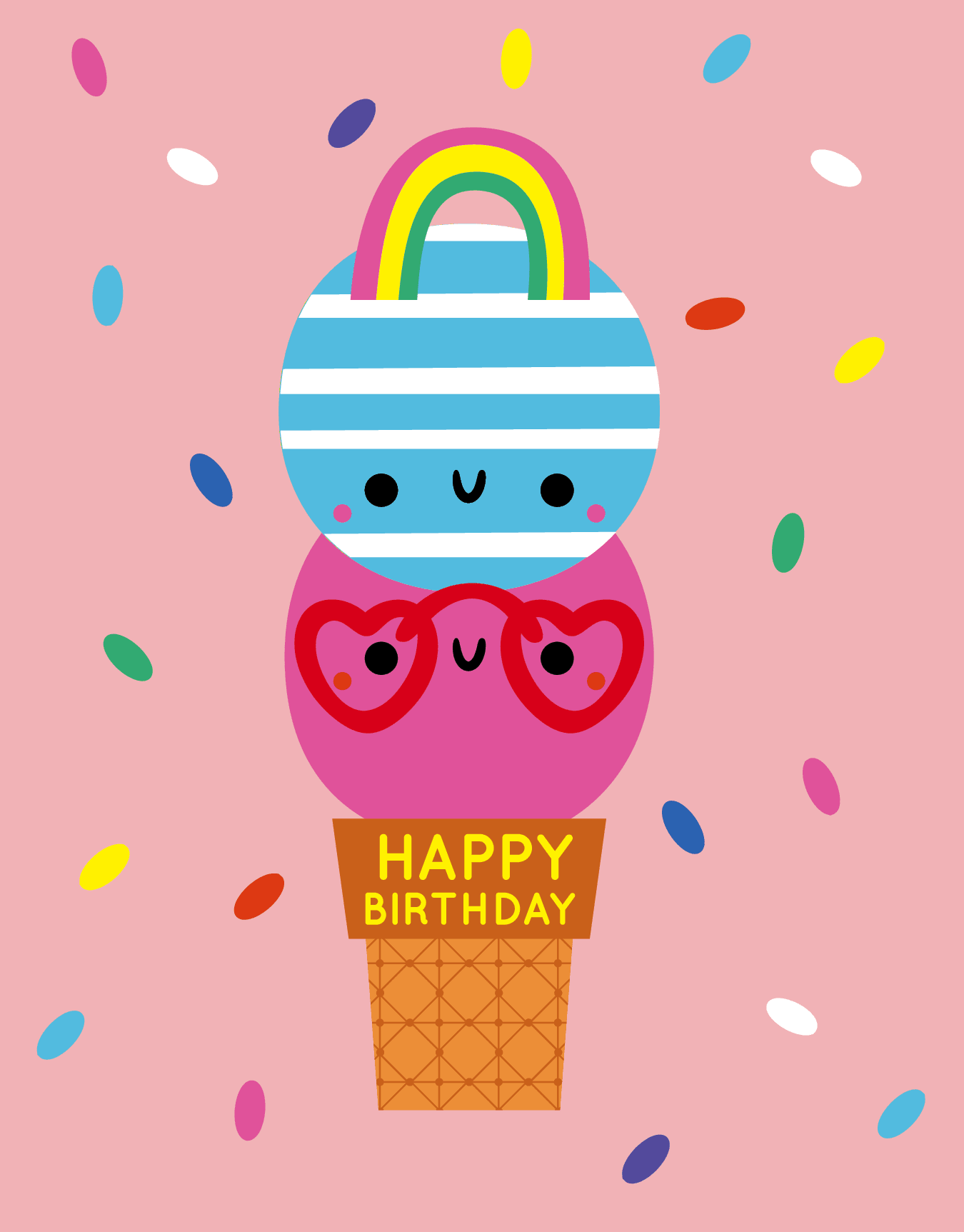 Birthday Cone by Michelle Romo | Postable