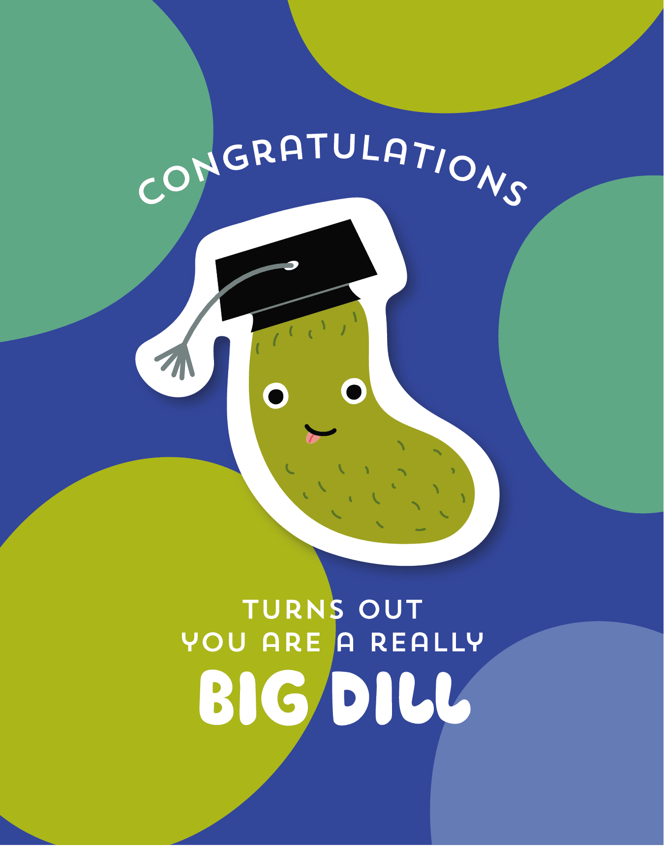 Big Dill Grad by Night Owl Paper Goods | Postable