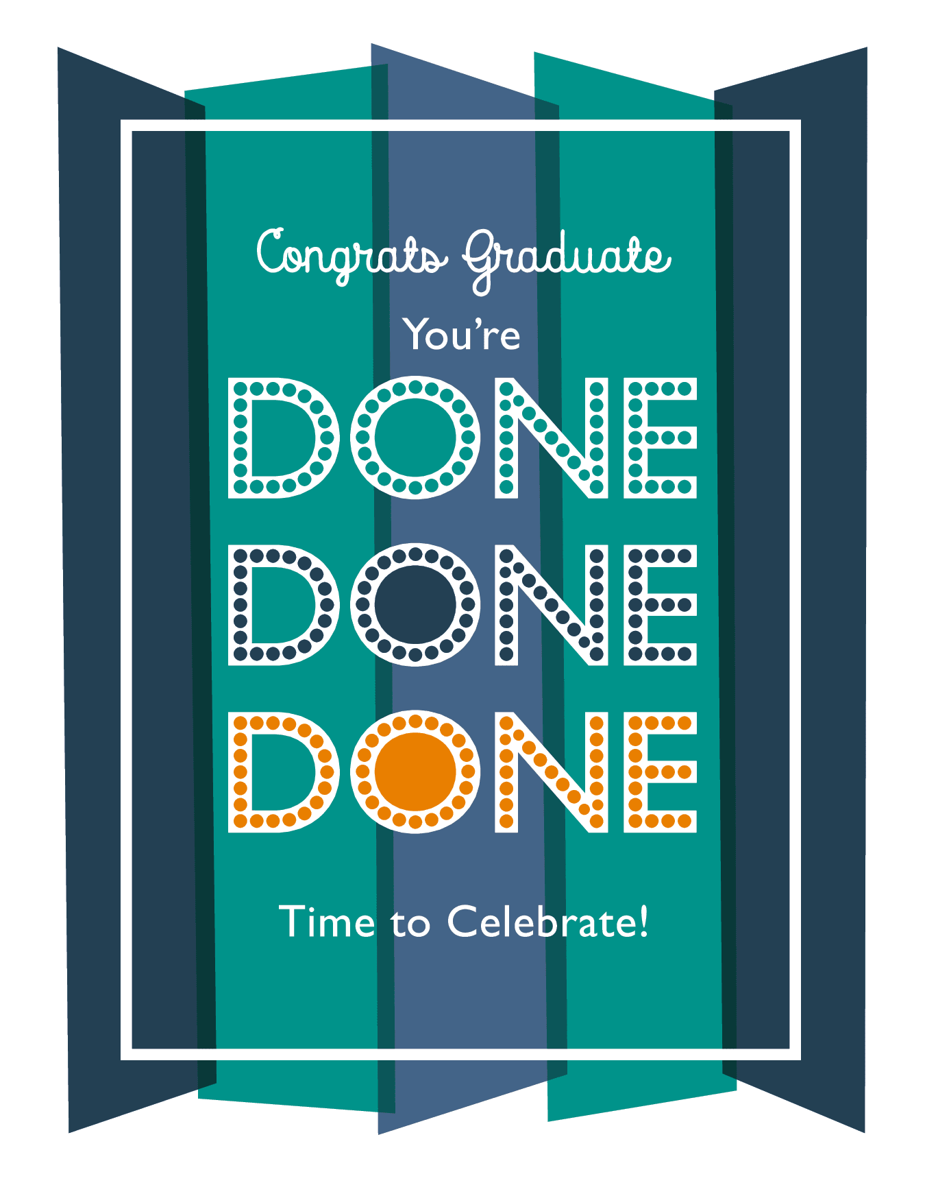 Done Done Done by Night Owl Paper Goods | Postable