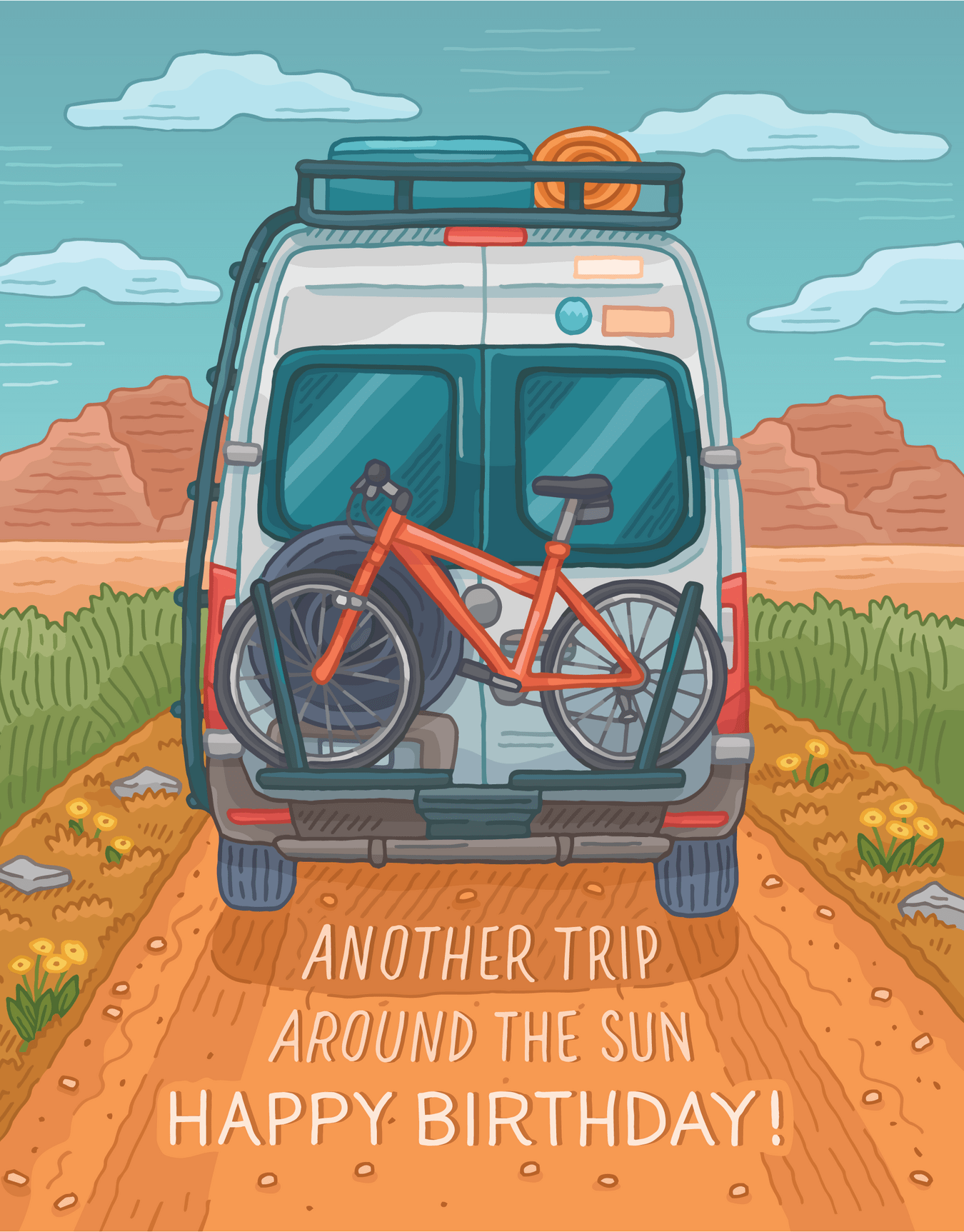 Birthday Van Trip by Noteworthy Paper & Press | Postable