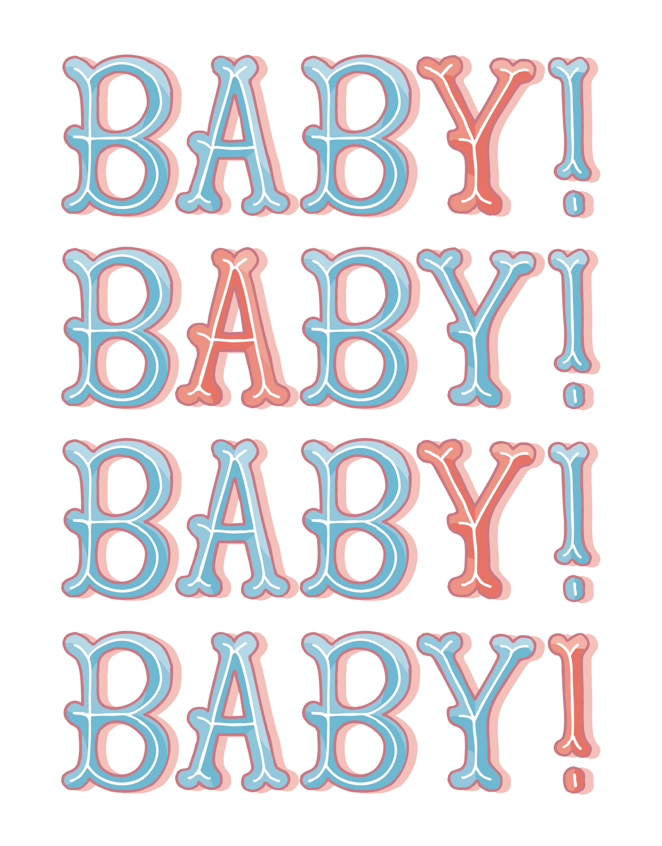 Yay Baby by Noteworthy Paper & Press | Postable