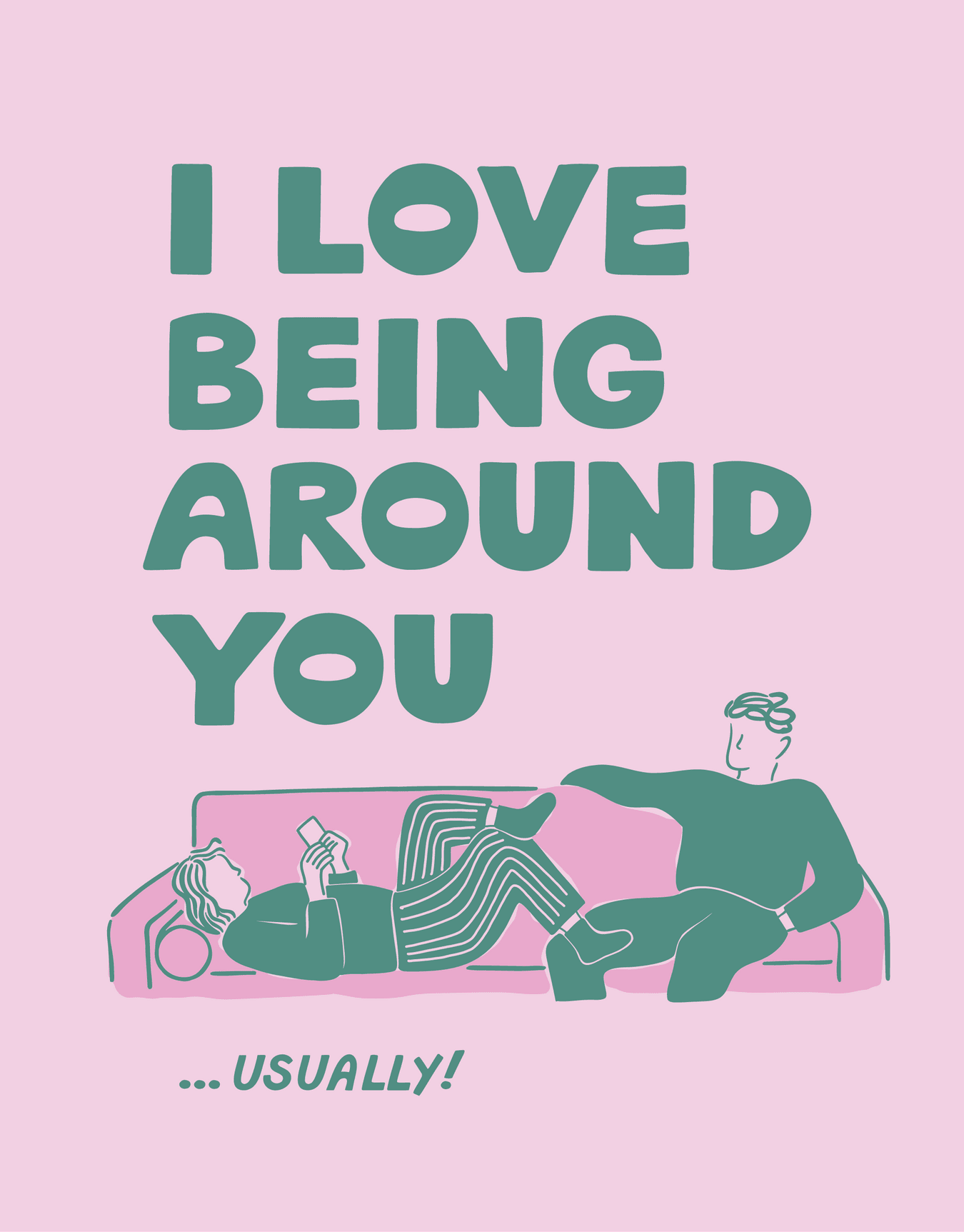 Love Being Around You by Odd Daughter | Postable