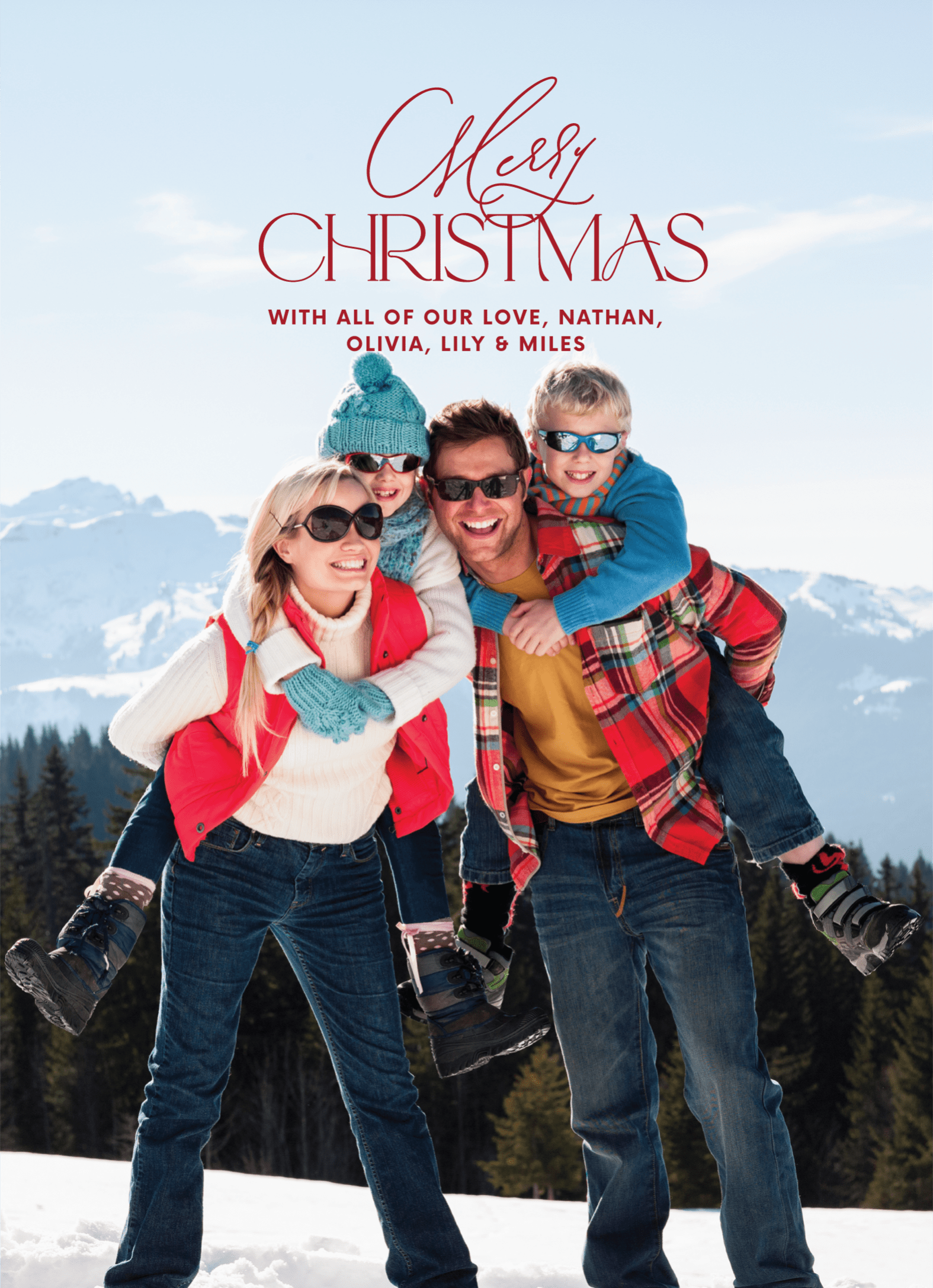 Classic Merry Christmas by Owl & Toad | Postable