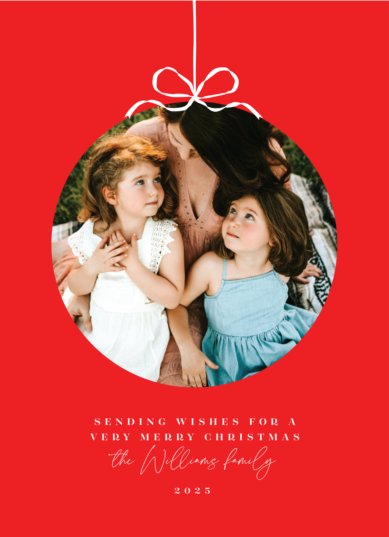 Bauble And Bow by Owl & Toad | Postable