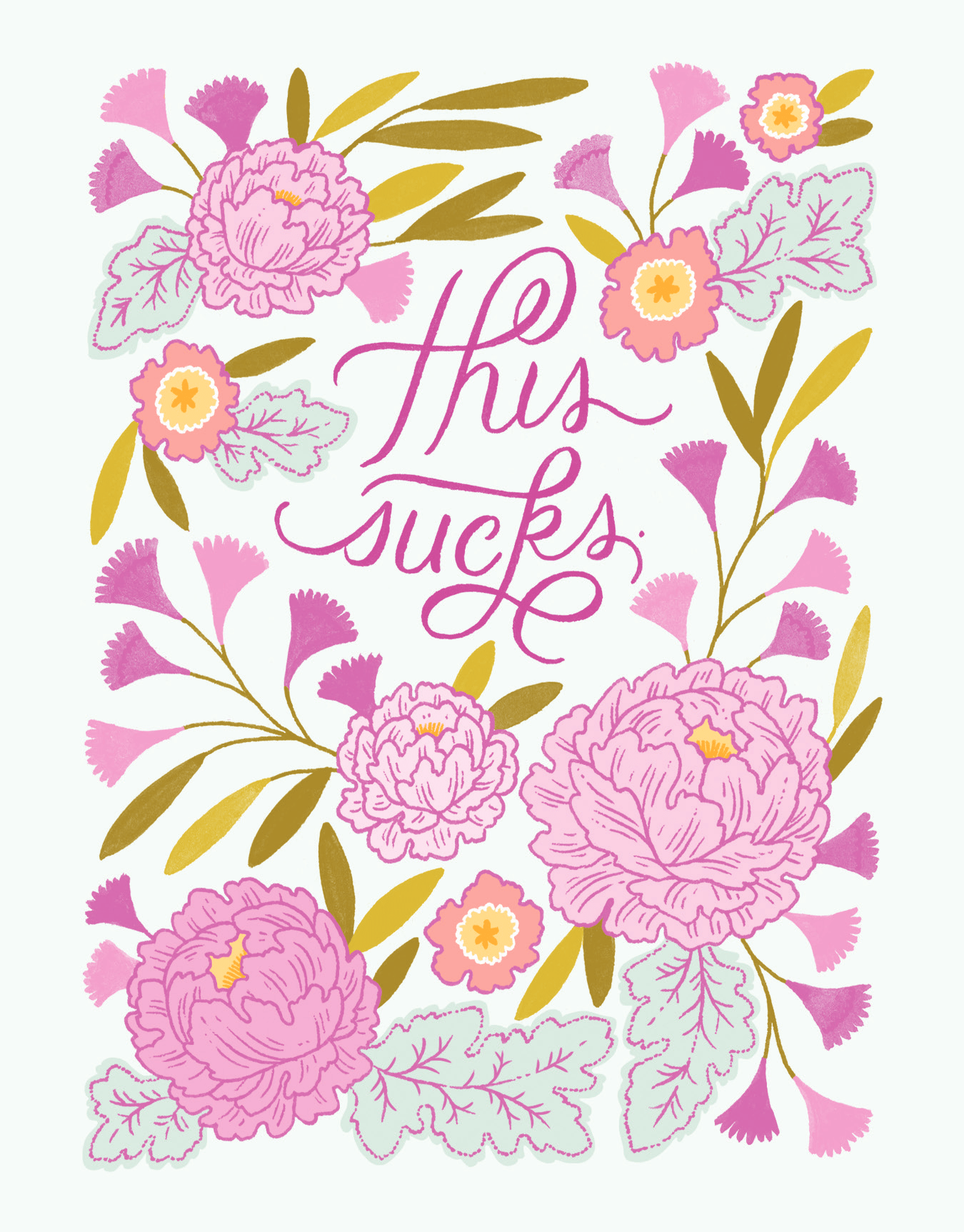 This Sucks by Paper Raven Co. | Postable