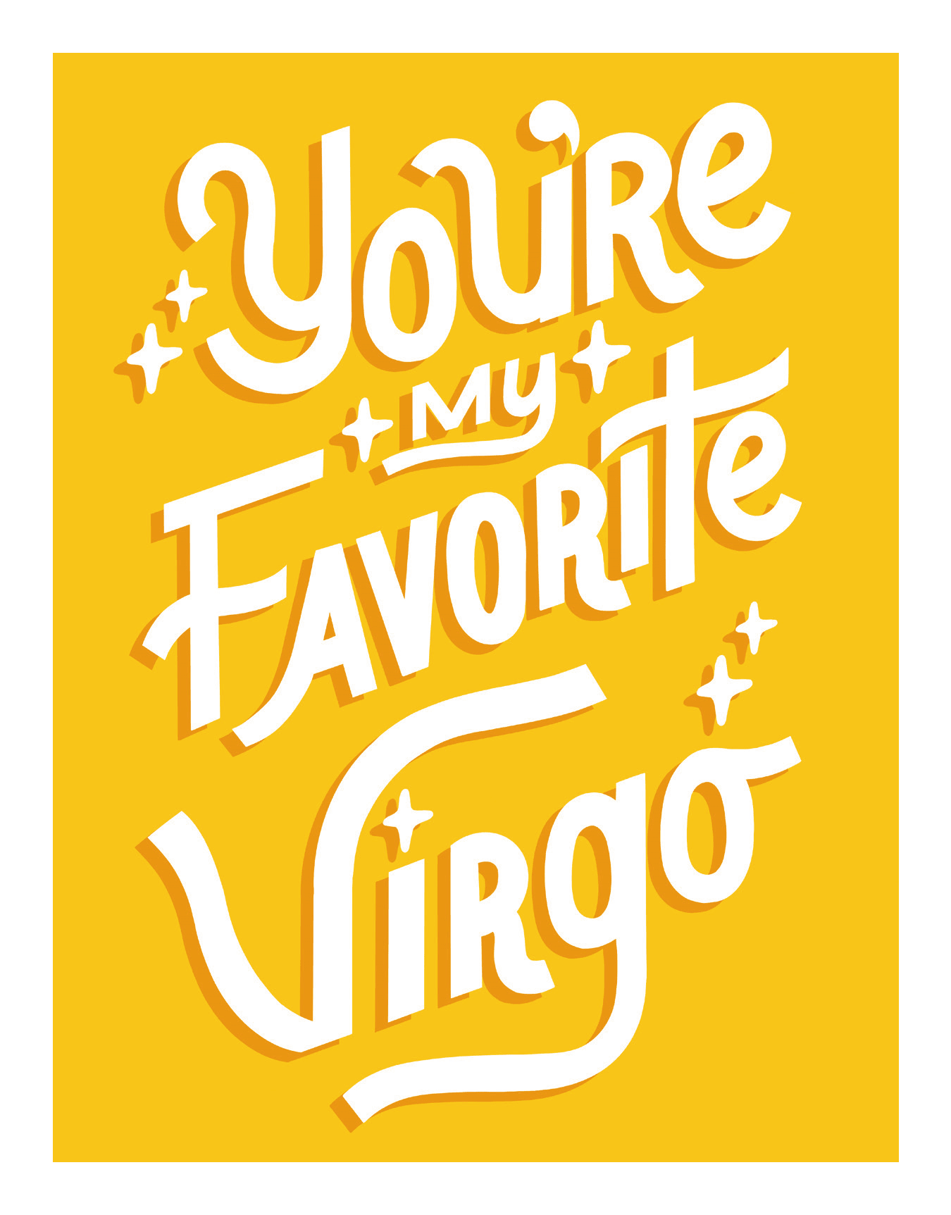 Favorite Virgo by Peace Love Art Co | Postable