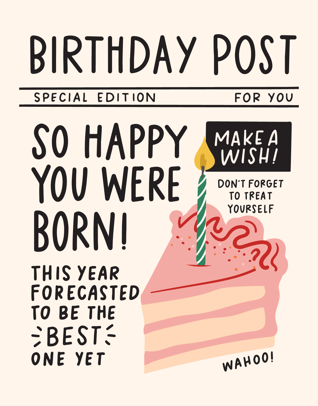 Birthday Post by Pippi Post | Postable