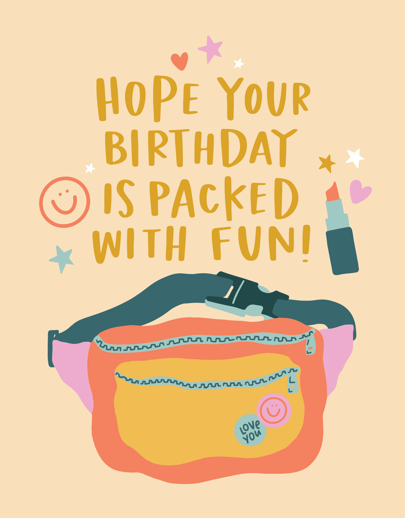 Packed With Fun by Pippi Post | Postable