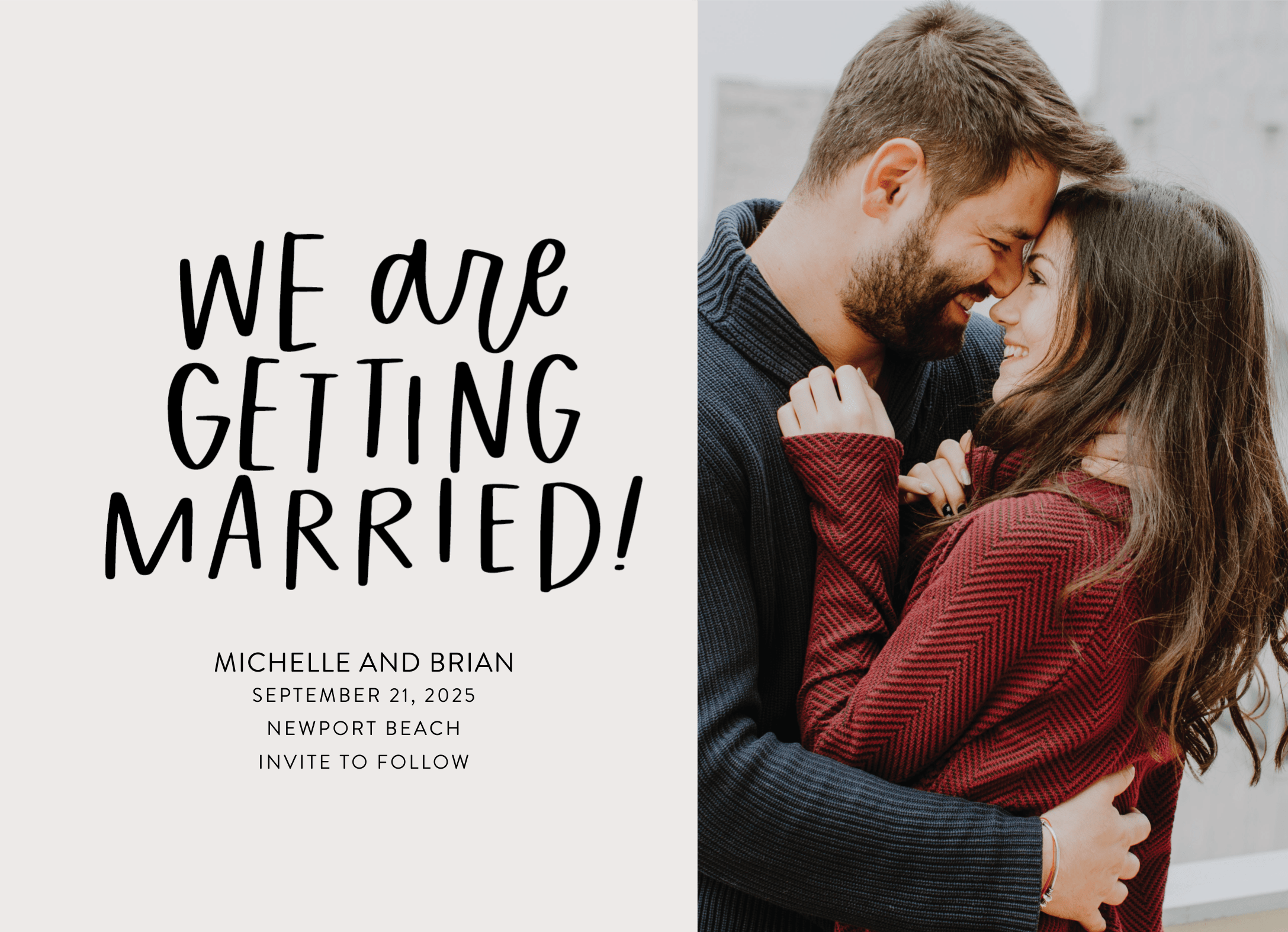 Sweet Save The Date by Pippi Post | Postable