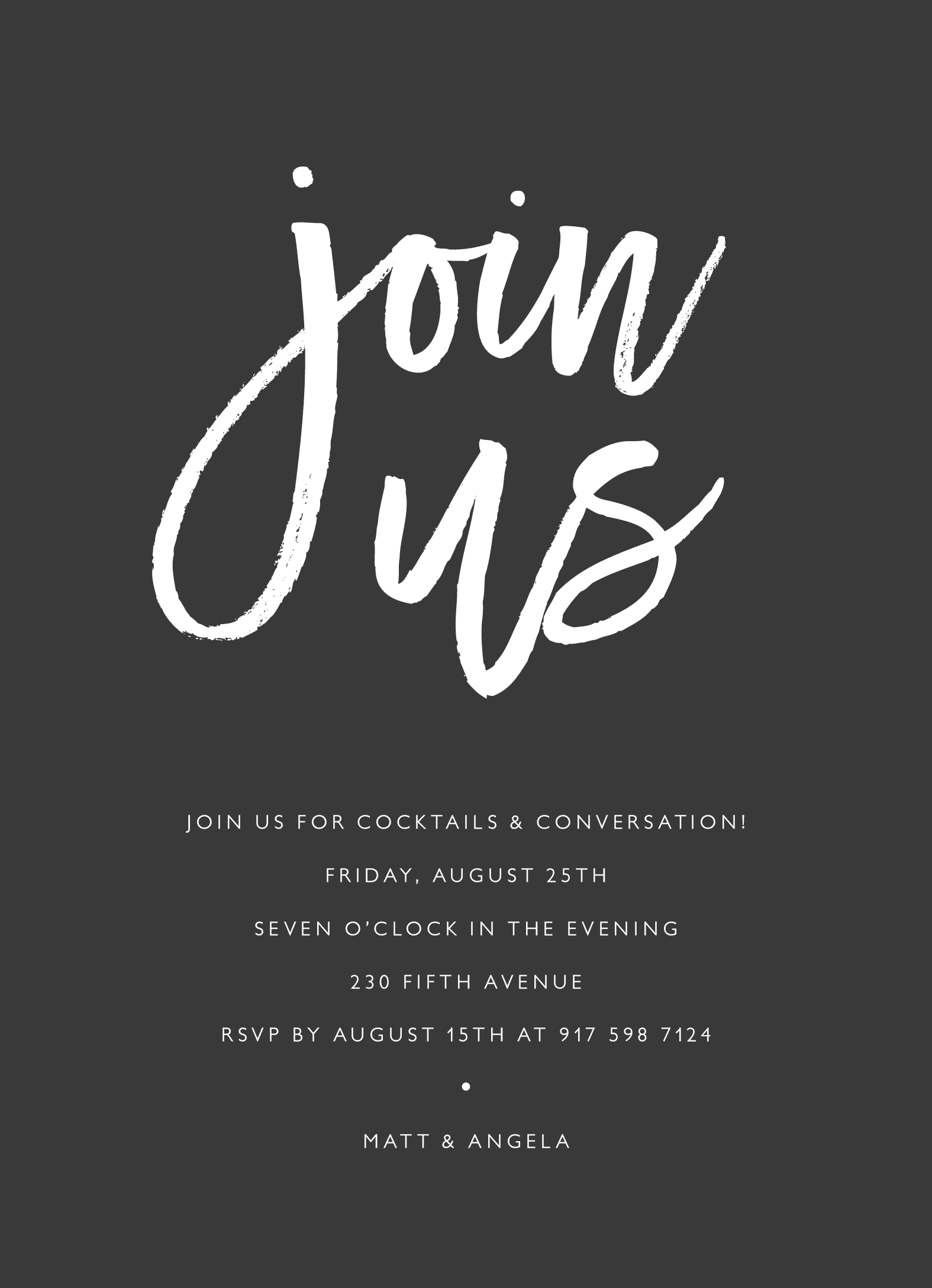 Join Us Brush by Postable | Postable