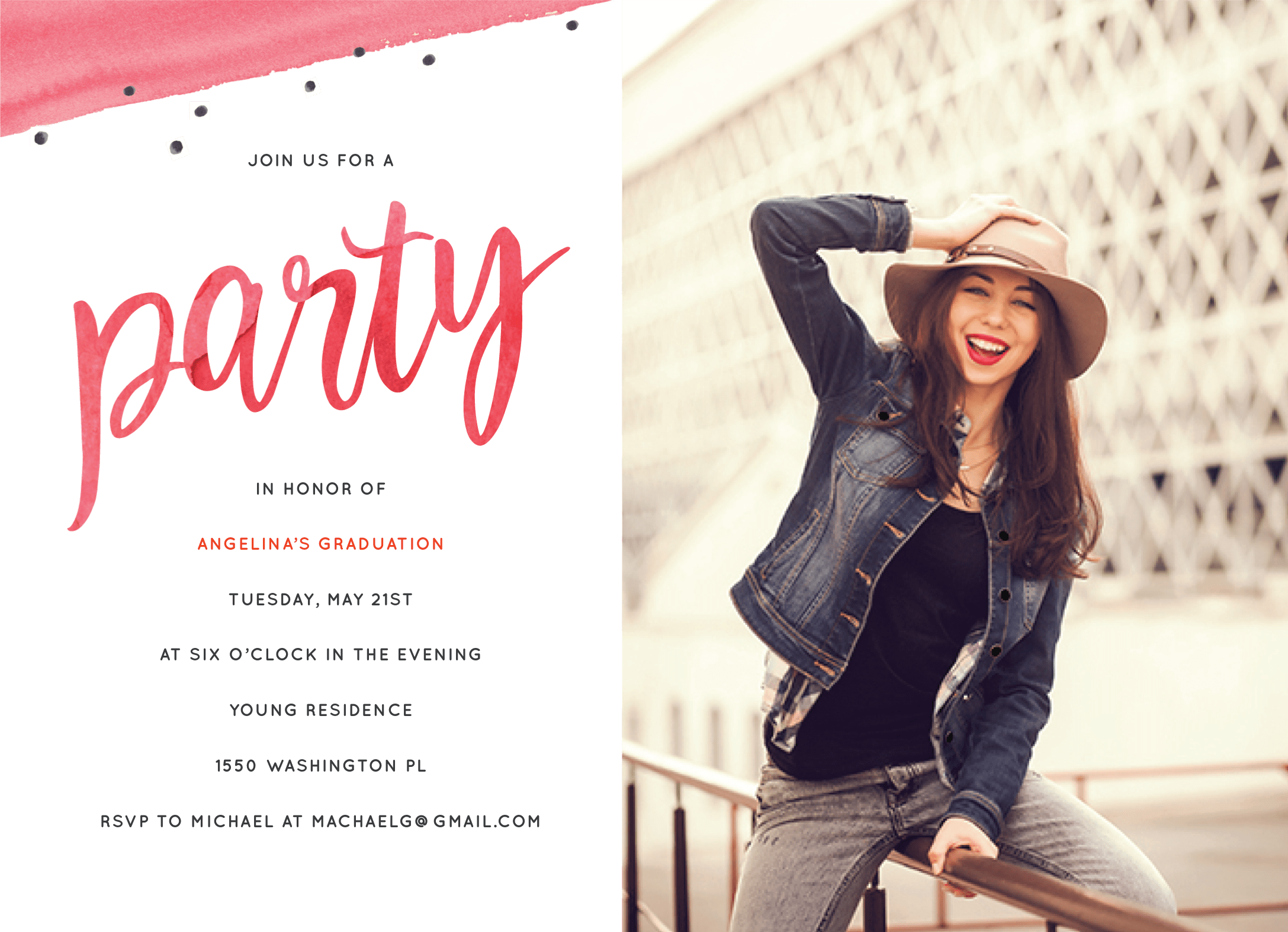 Watercolor Party Invite by Postable | Postable