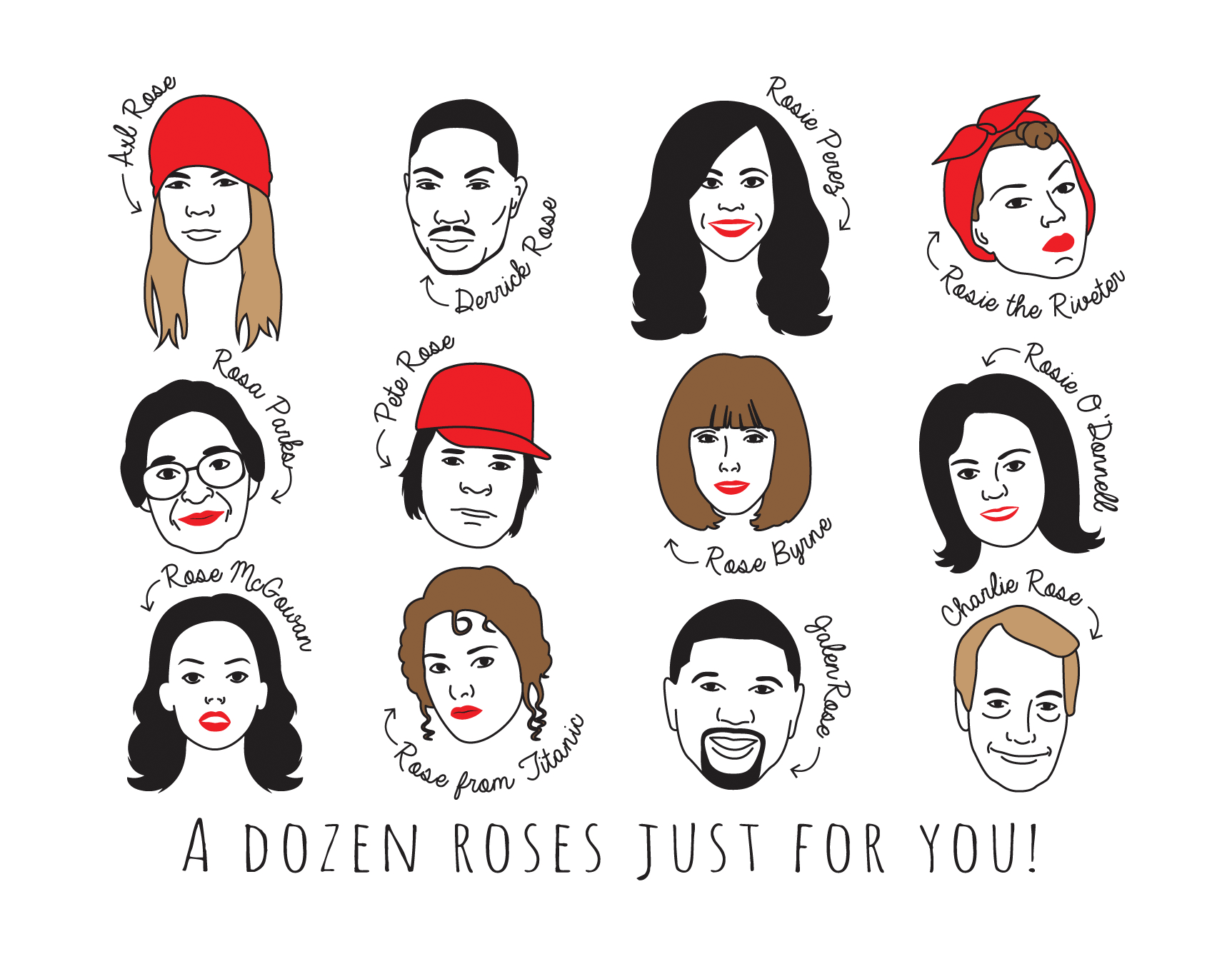 A Dozen Roses by Postable | Postable