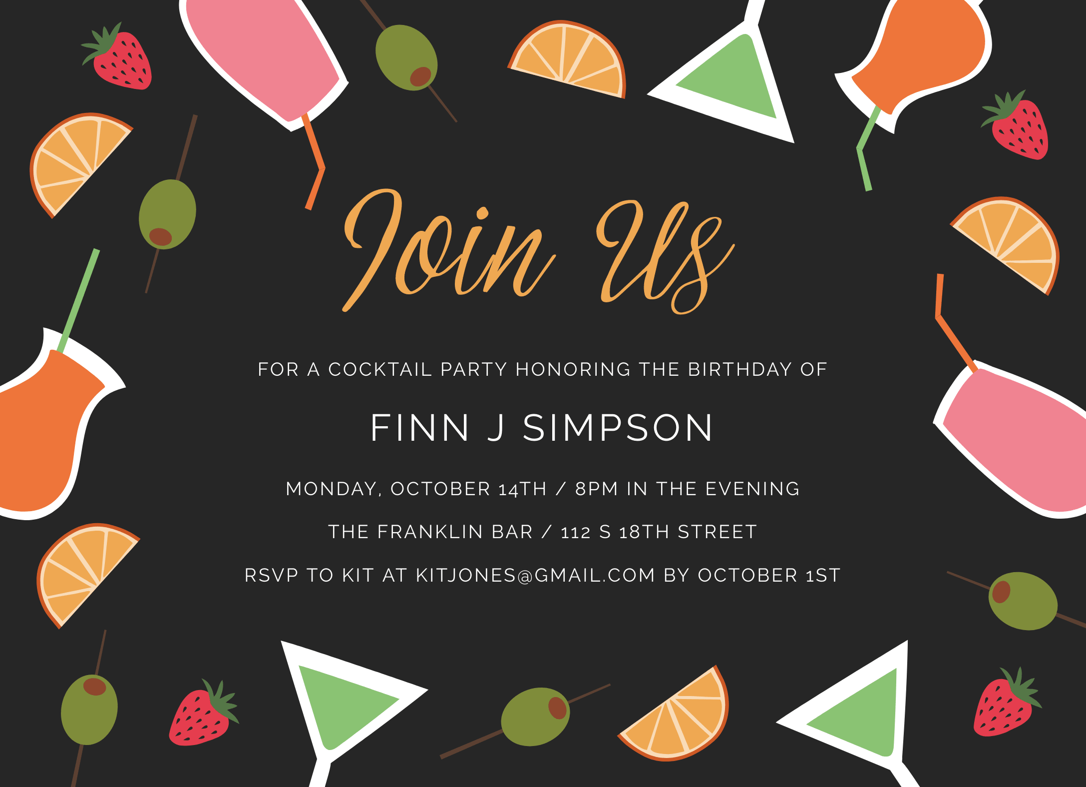 Cocktails by Postable | Postable