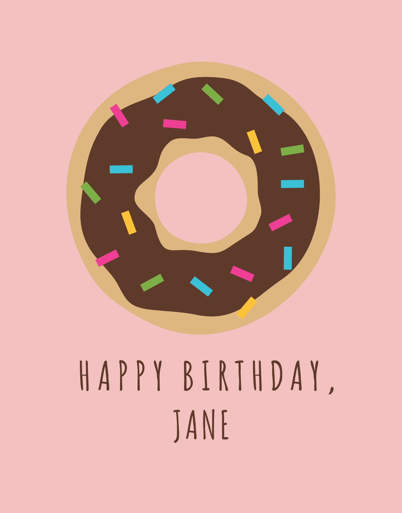 Donut Birthday by Postable | Postable
